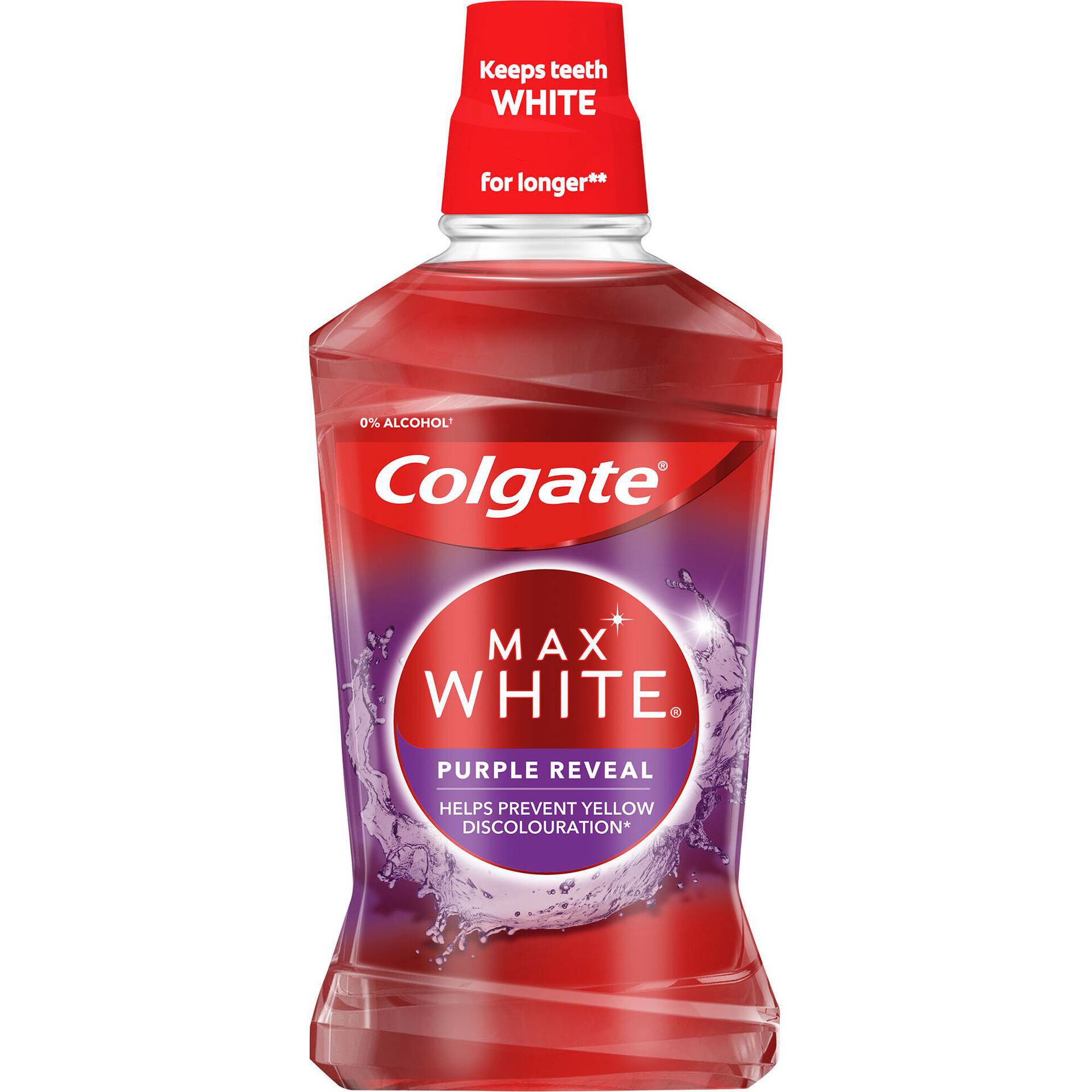 Elixir Bucal Max White Purple Colgate - emb. 500 ml | Continente Online