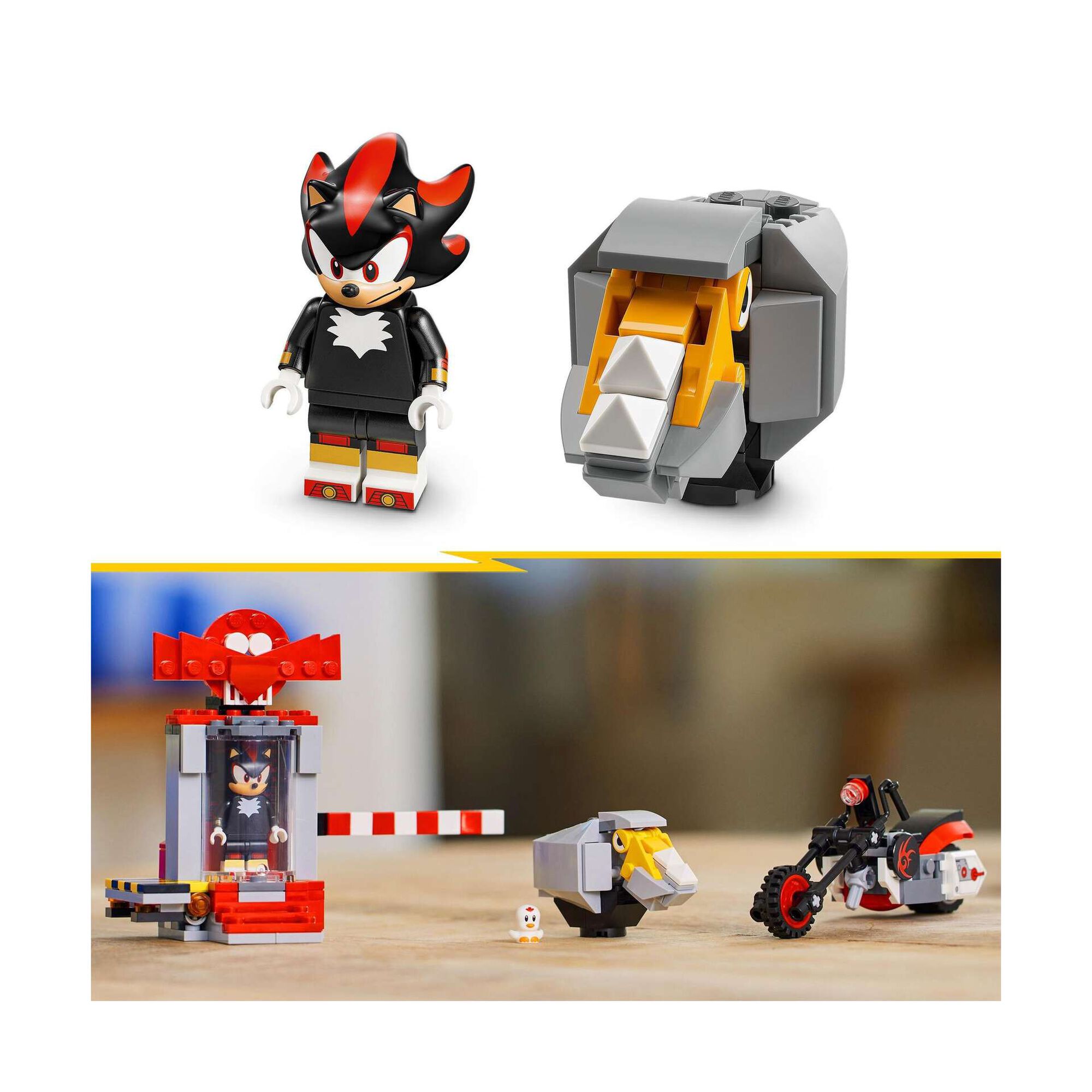 Fuga do Shadow The Hedgehog - 76995 LEGO Sonic The Hedgehog | Continente Online