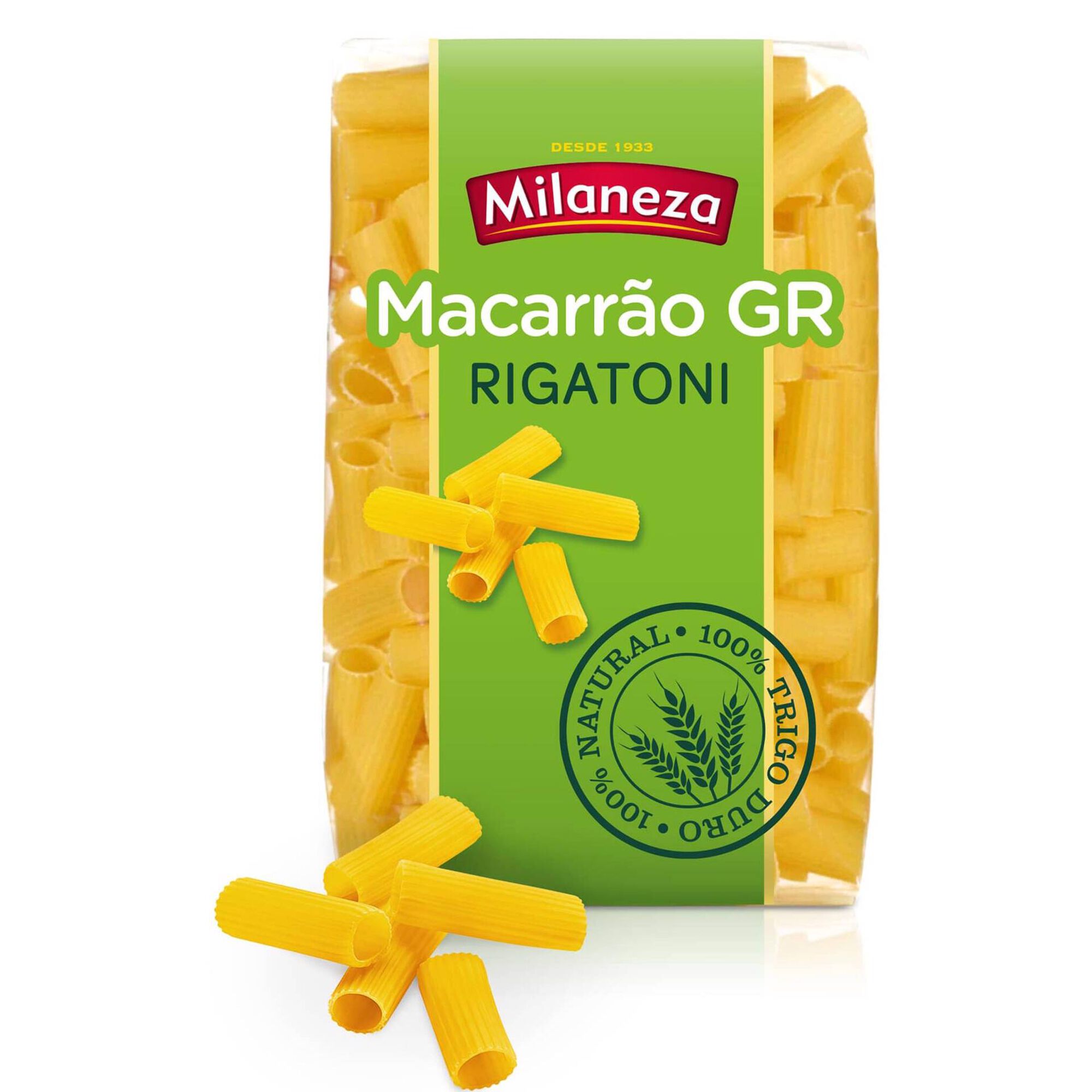 Massa Macarrão Grande Riscado emb. 500 gr - Milaneza | Continente