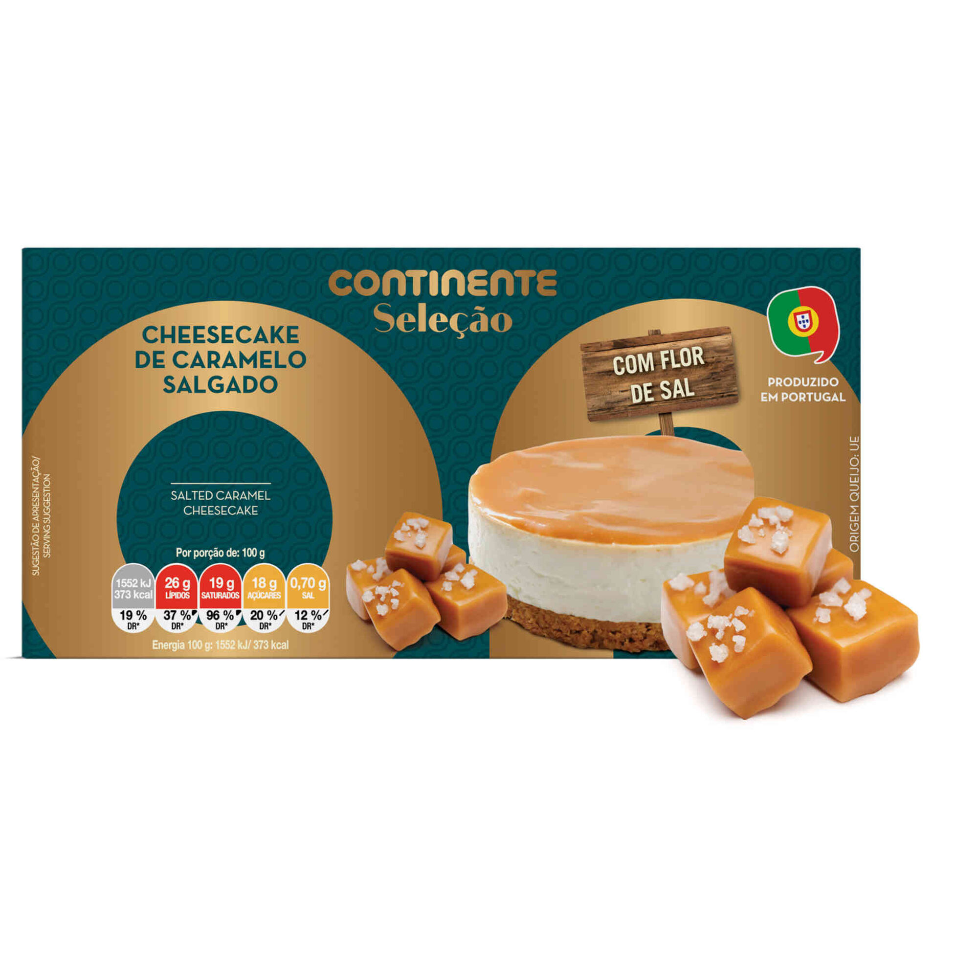 Mini Cheesecake de Caramelo Salgado - Continente Seleção | Continente ...