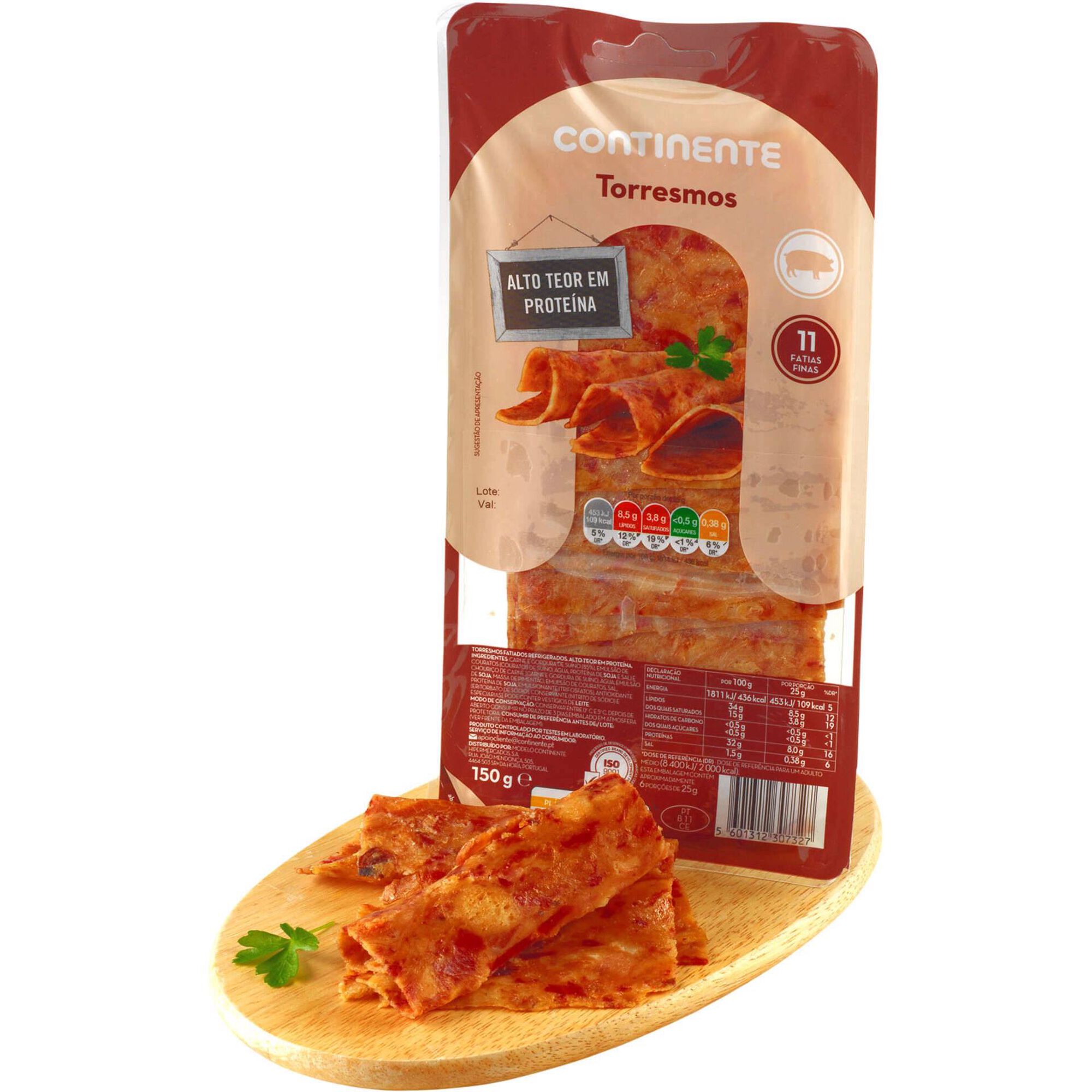 Torresmos Fatias Finas Continente - emb. 150 gr | Continente Online