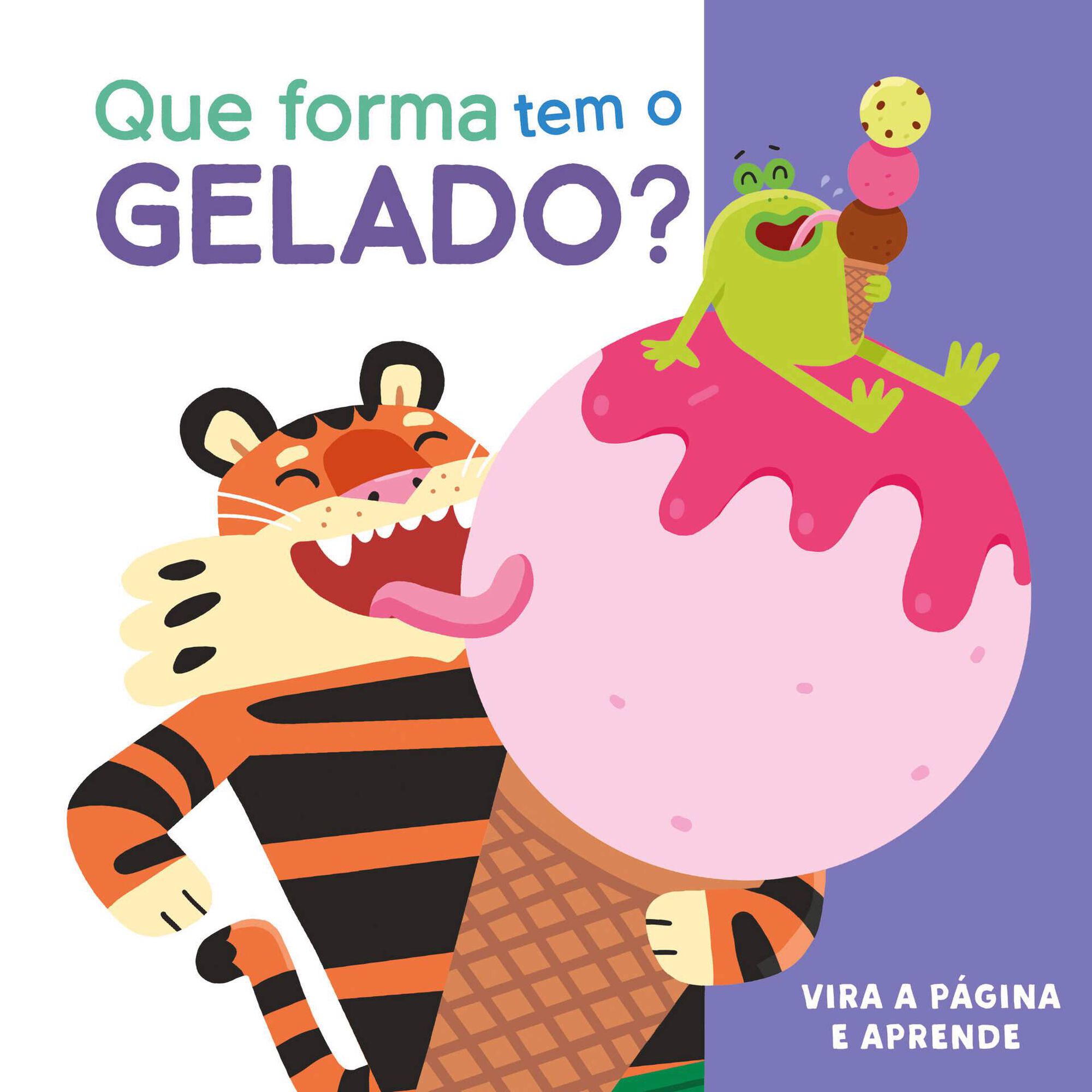 Vira a Página e Aprende - Que Forma Tem o Gelado? Yoyo Studios ...