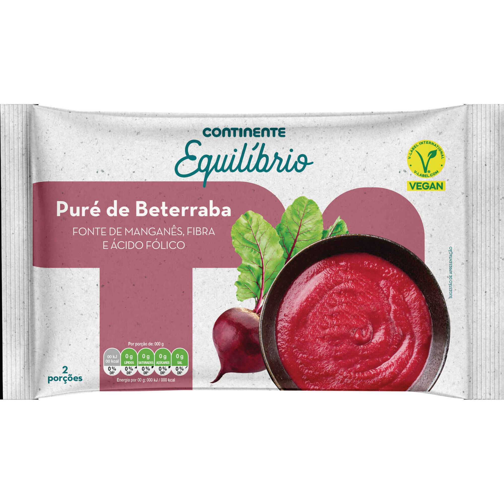 Puré de Beterraba Continente Equilíbrio - emb. 350 gr (2 un ...