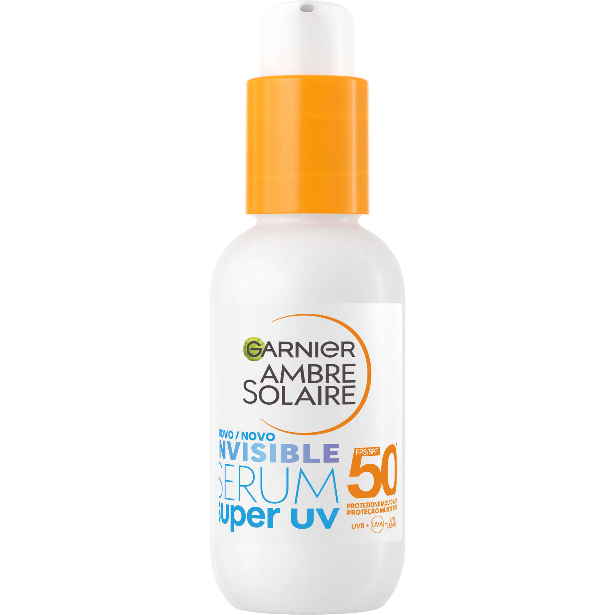 Protetor Solar Sérum Ambre Solaire Invisible Super UV FPS 50+ Garnier - emb. 30 ml | Continente ...