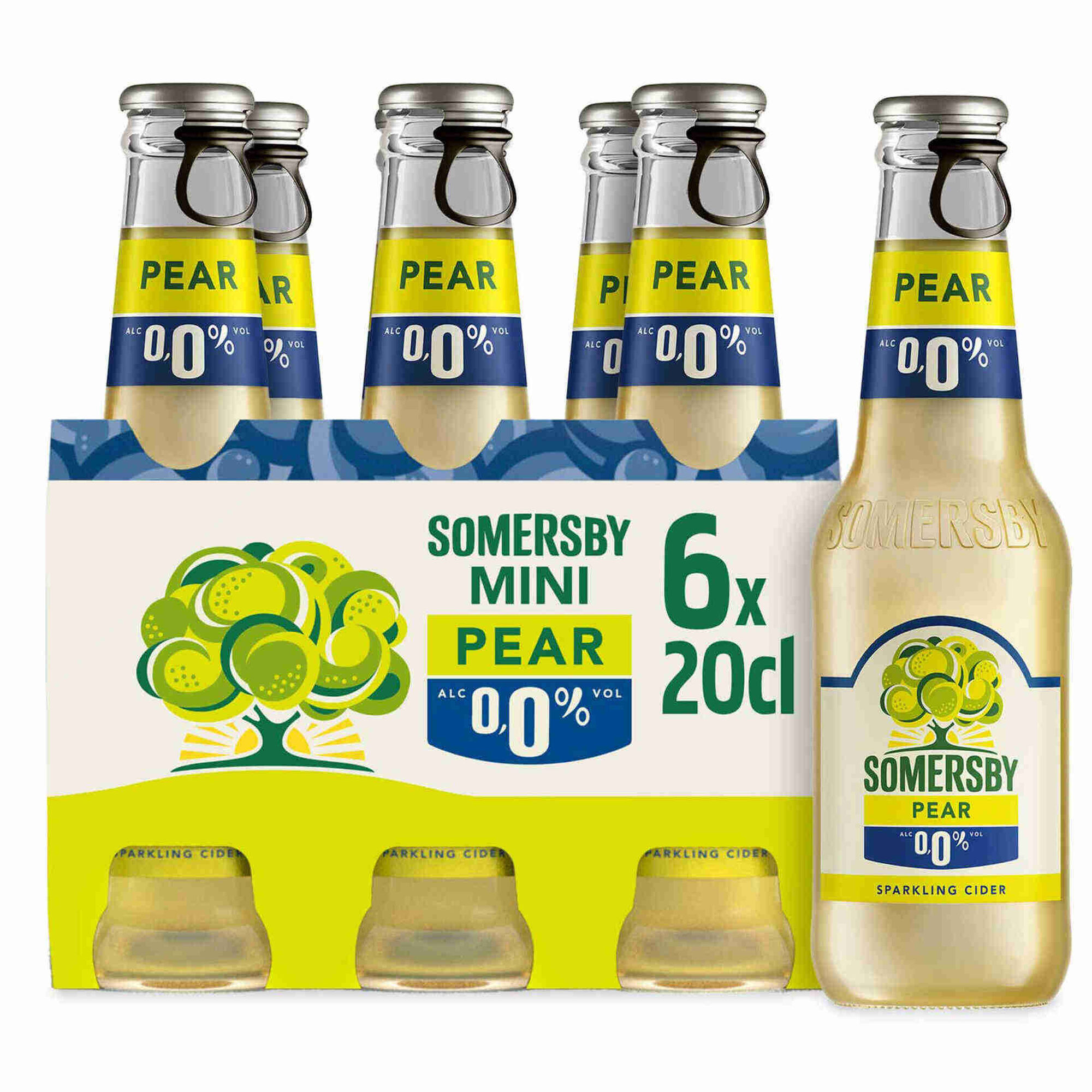 Sidra sem Álcool Pera Mini emb. 6 x 20 cl - Somersby | Continente