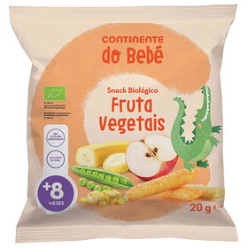 Snack para Bebé Fruta e Vegetais +8M emb. 20 gr - Continente do Bebé ...