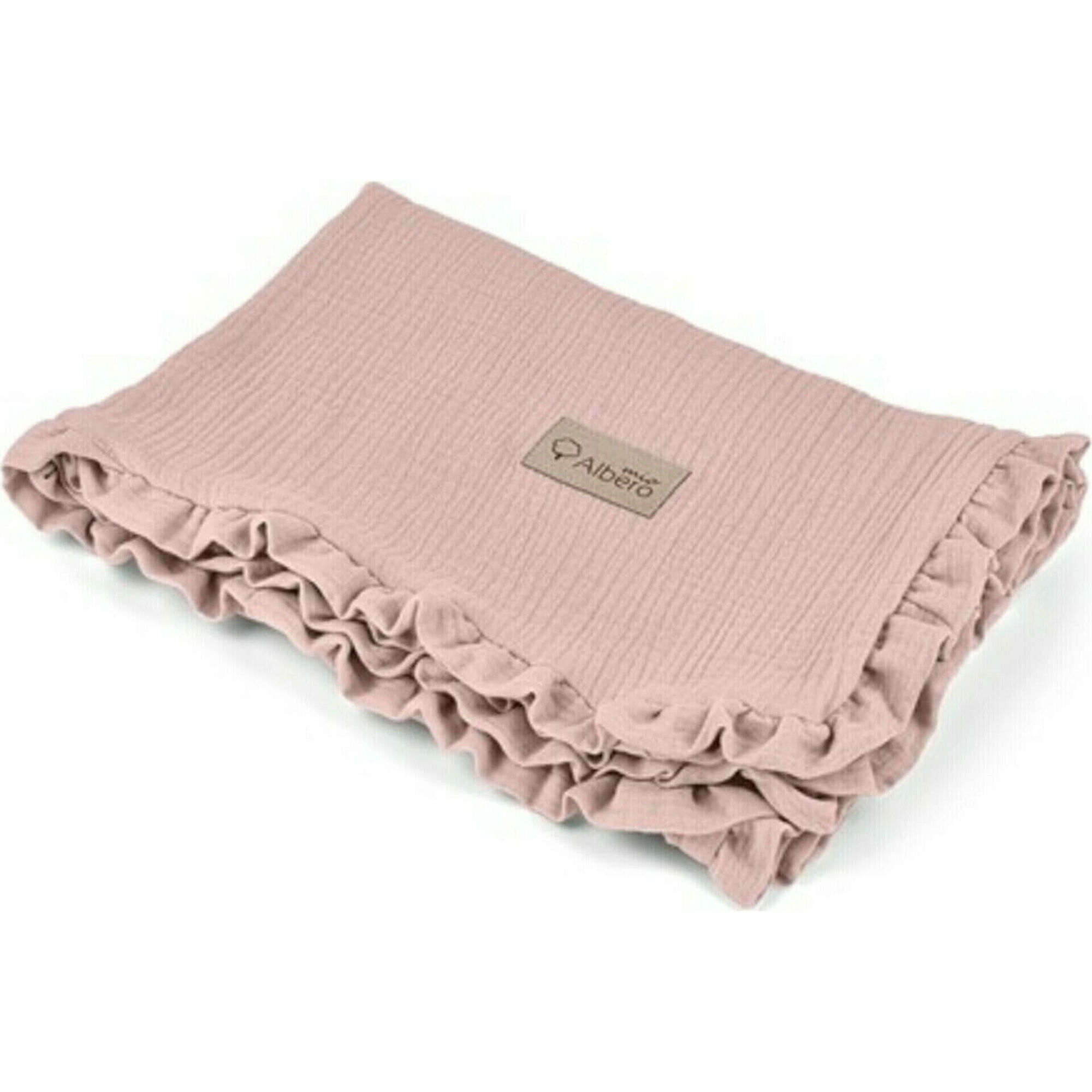 Manta Bebé Algodão Rosa Twinko - 1 un | Continente Online