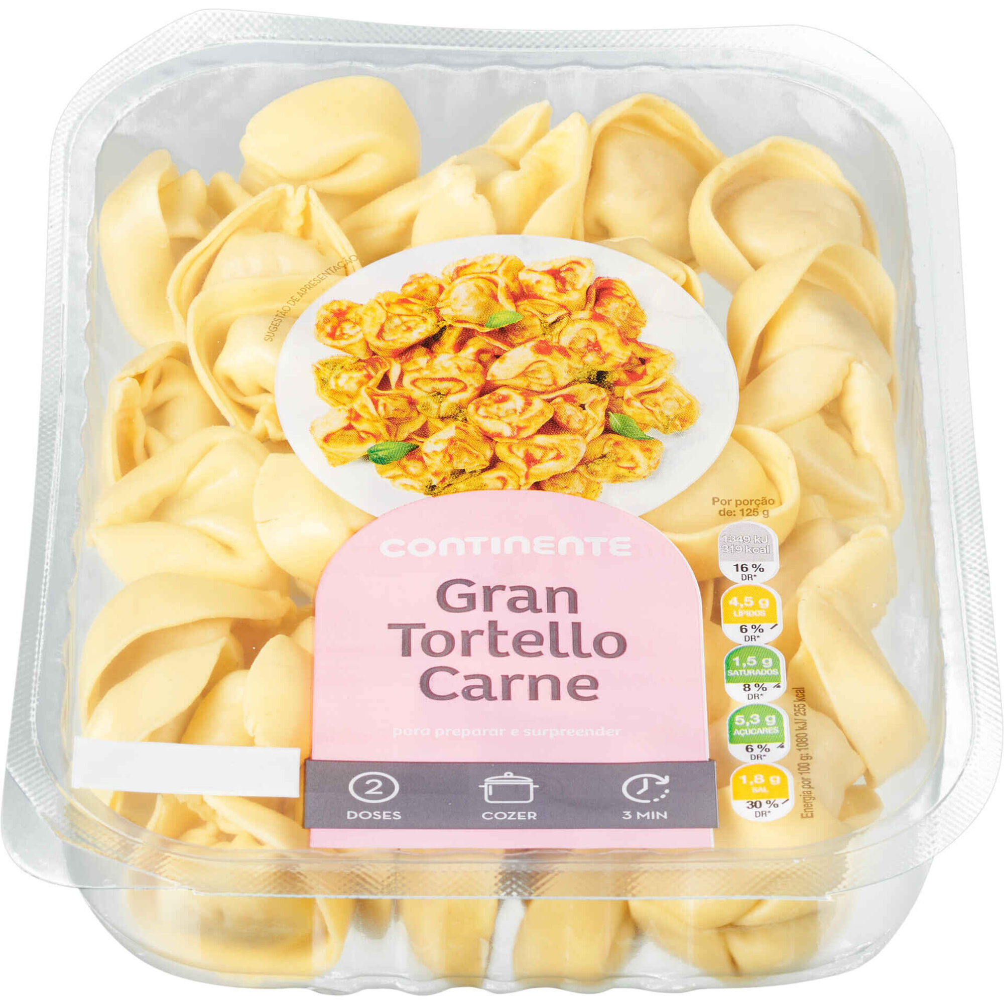 Gran Tortello de Carne Continente | Continente Online