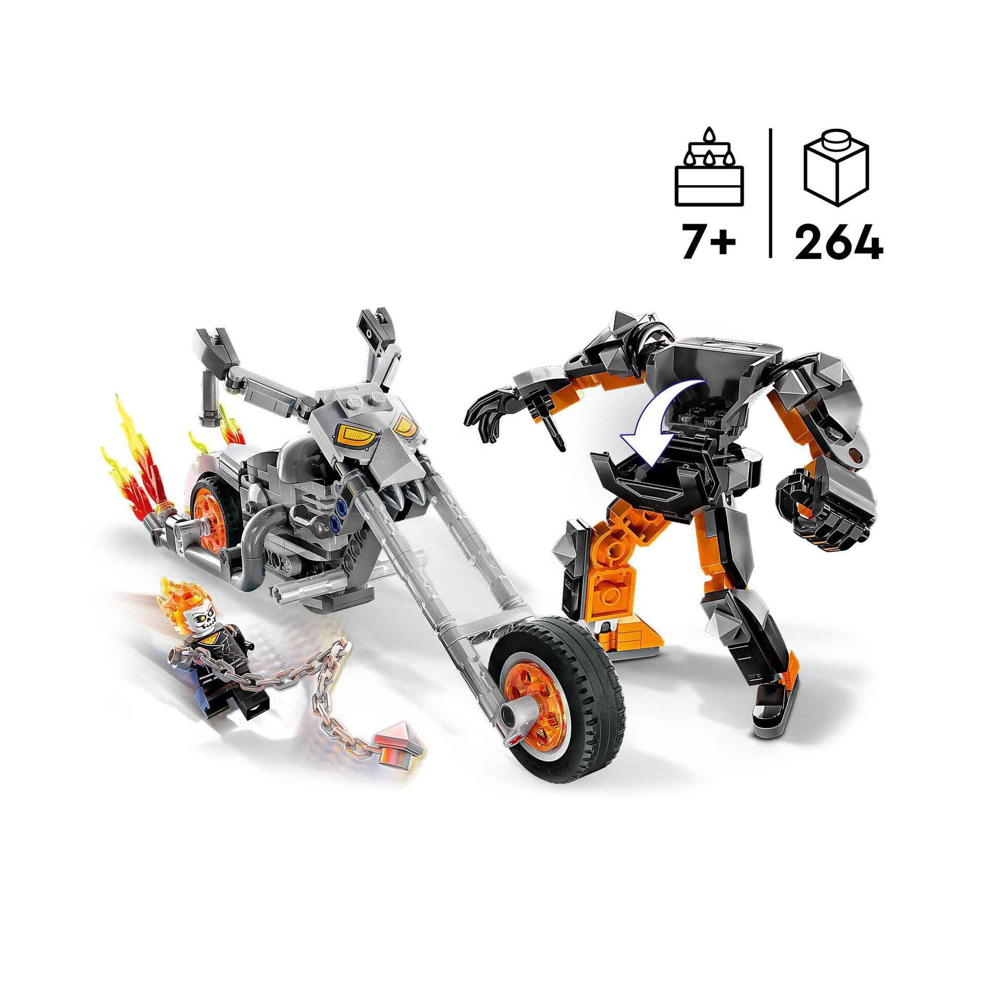 Mech e Mota do Ghost Rider - 76245