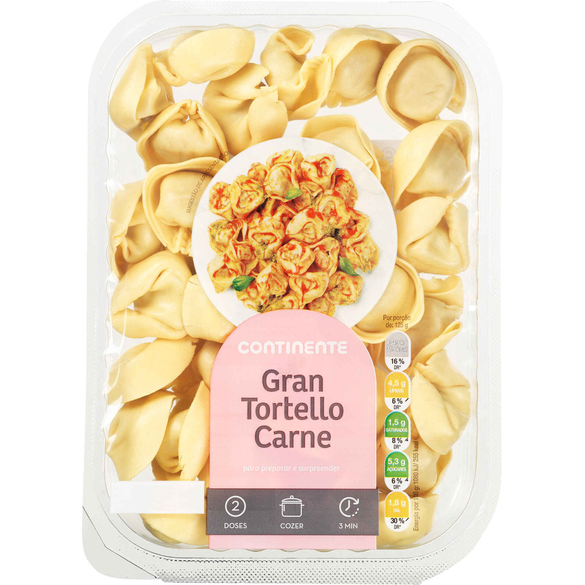 Gran Tortello de Carne Continente | Continente Online