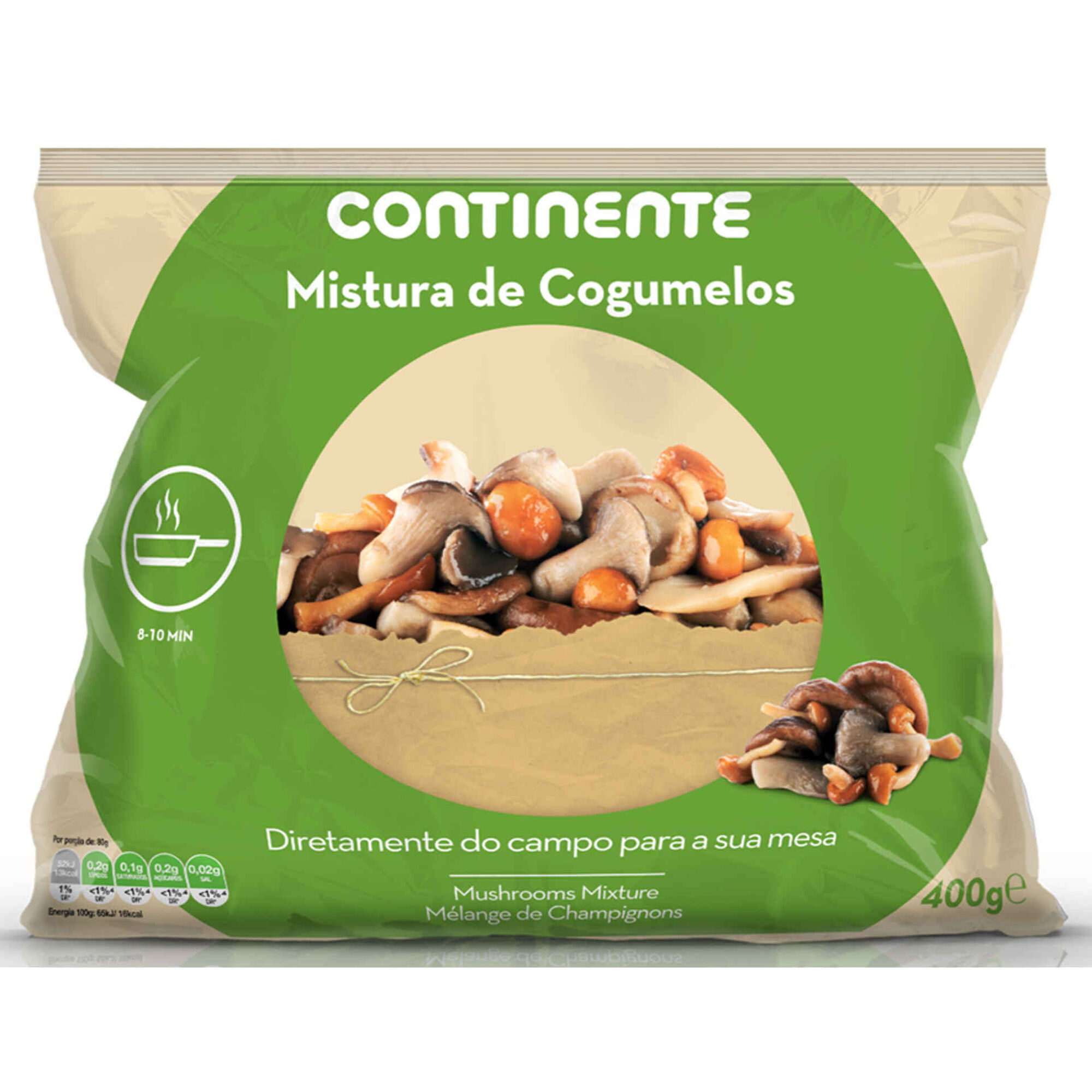 Mistura de Cogumelos - emb. 400 gr - Continente | Continente Online