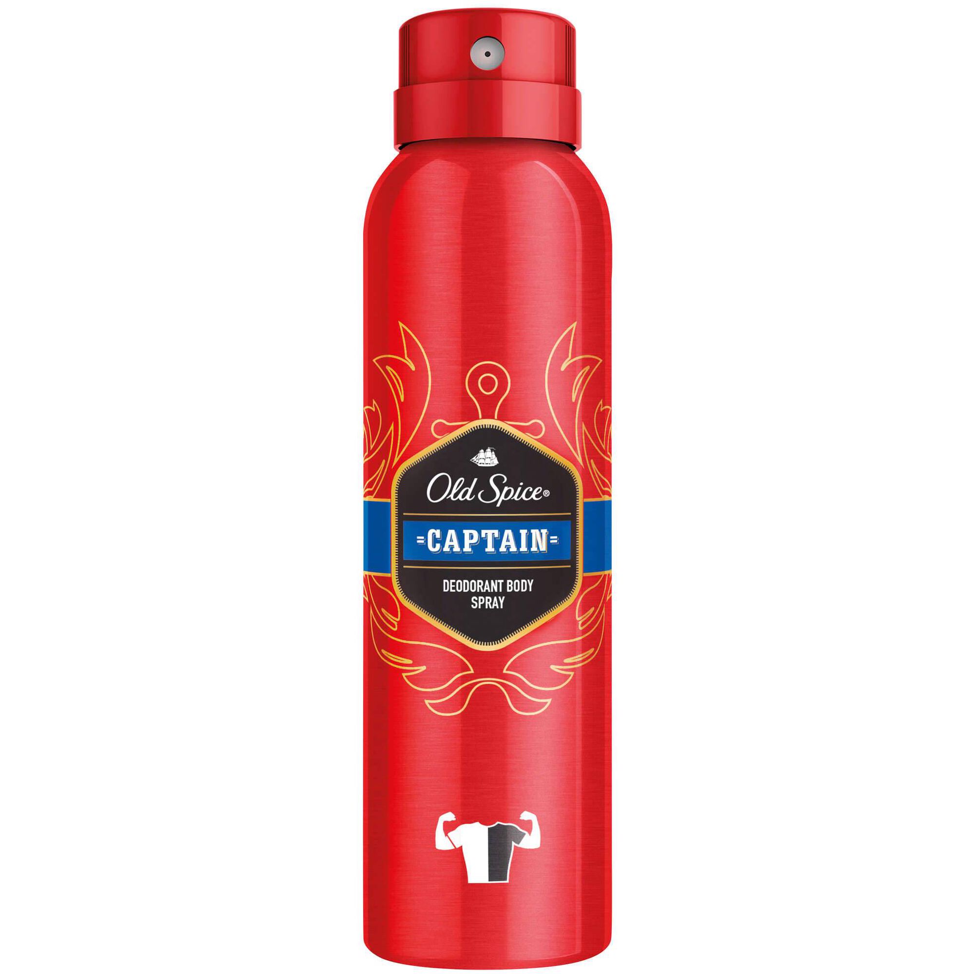 Desodorizante Spray Captain Old Spice - emb. 150 ml | Continente Online