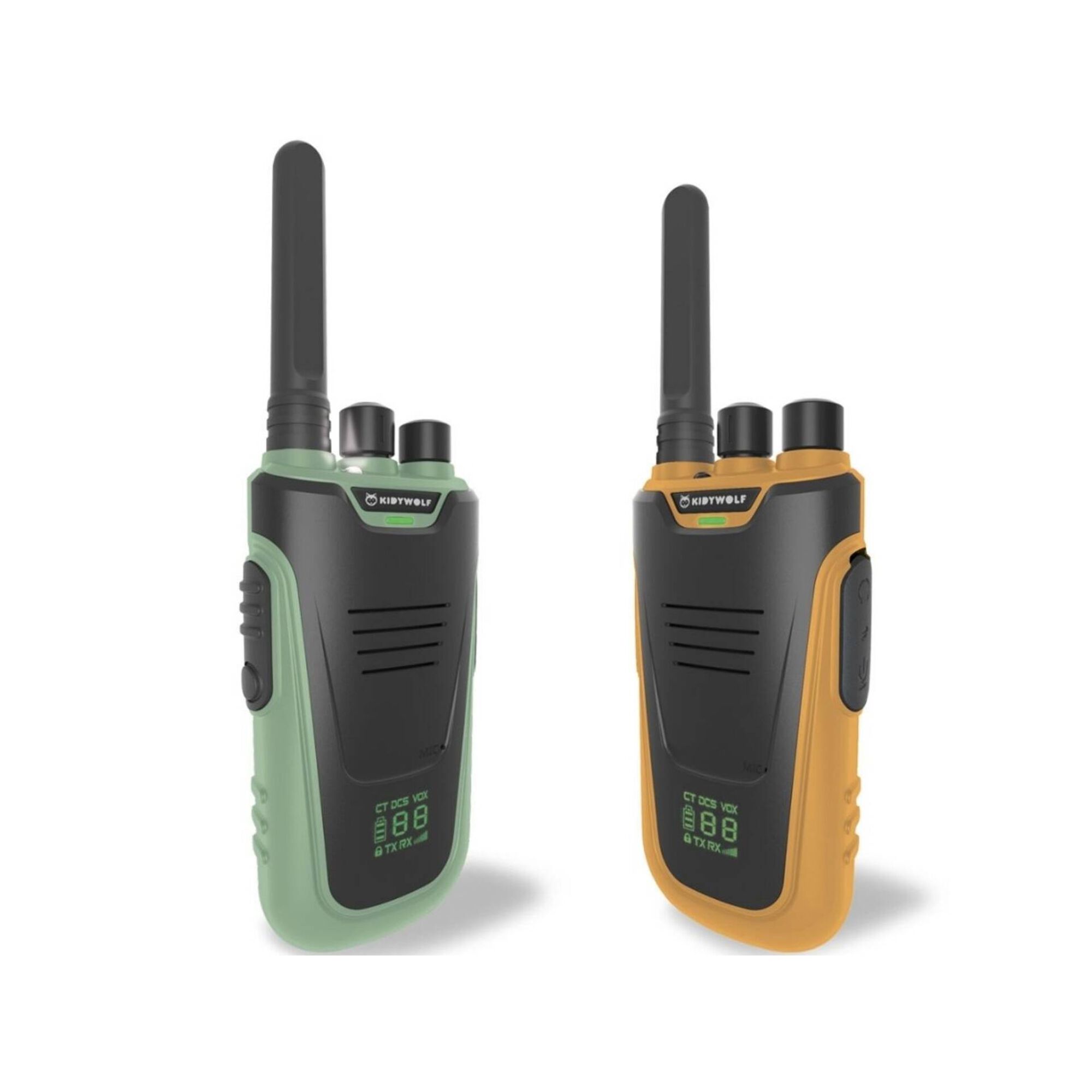 Kidiwolf - Walkie-Talkies Verde e Laranja | Continente Online