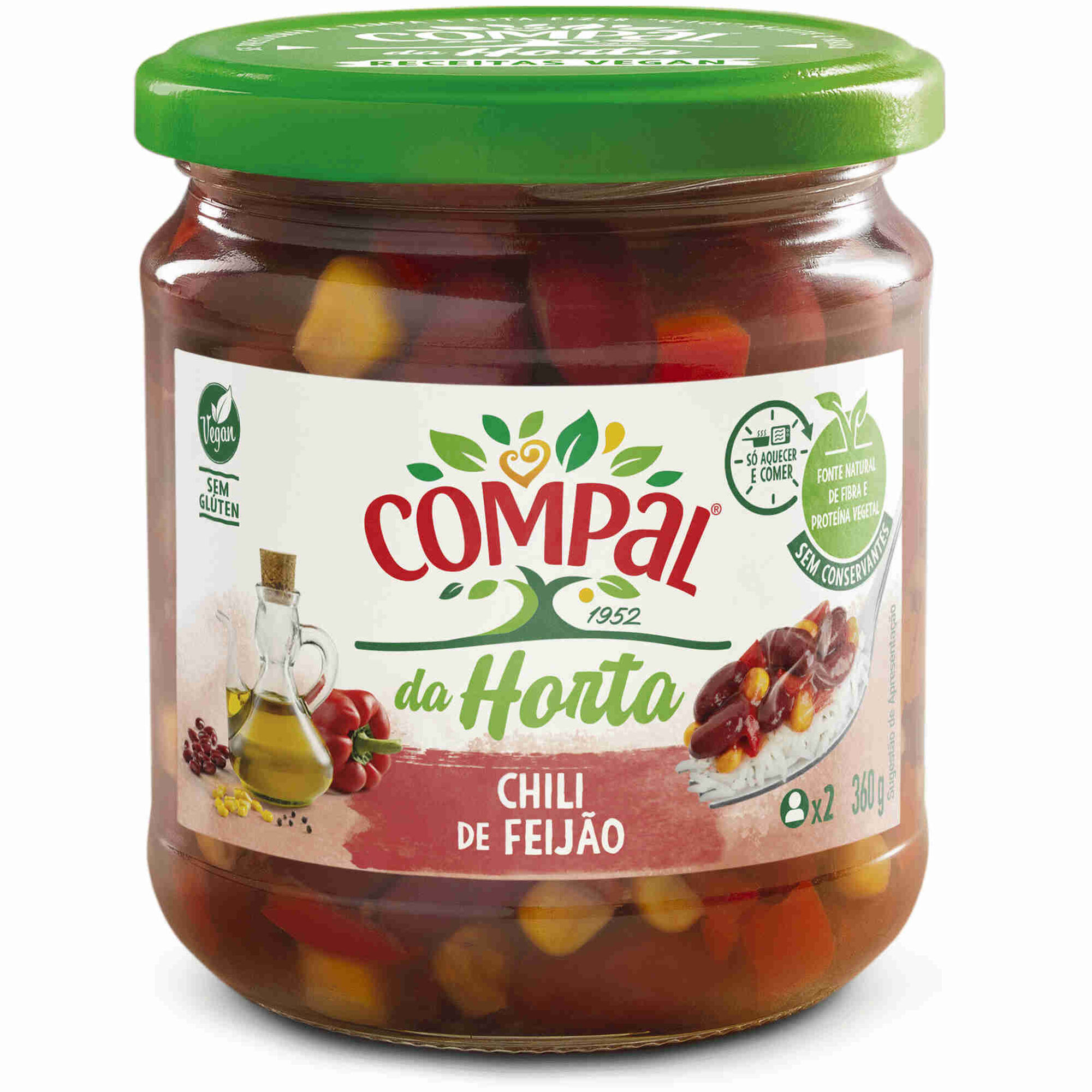 Chili de Feijão Compal da Horta - emb. 360 gr | Continente Online