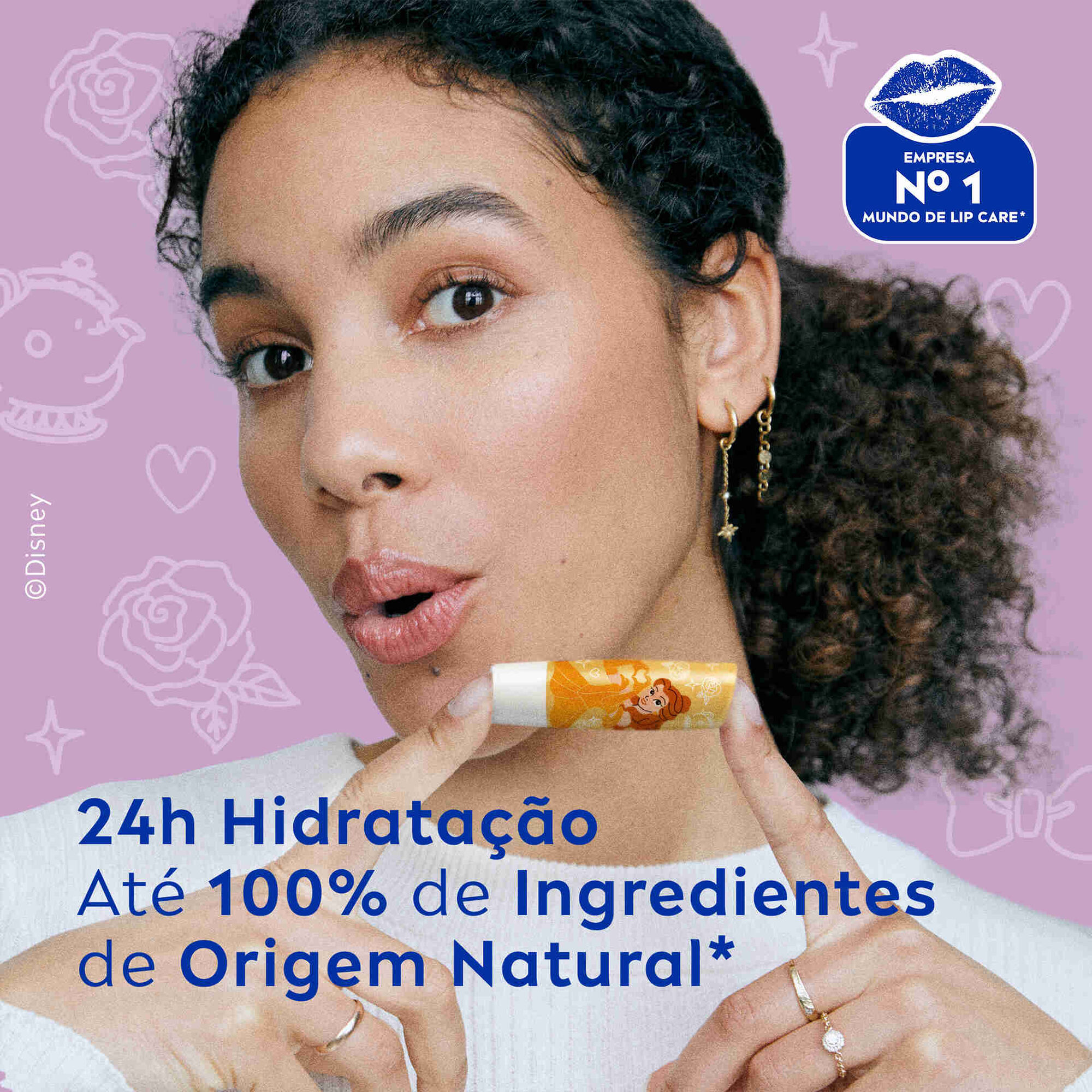 Batom Disney Princess Belle Labello - emb. 1 un | Continente Online