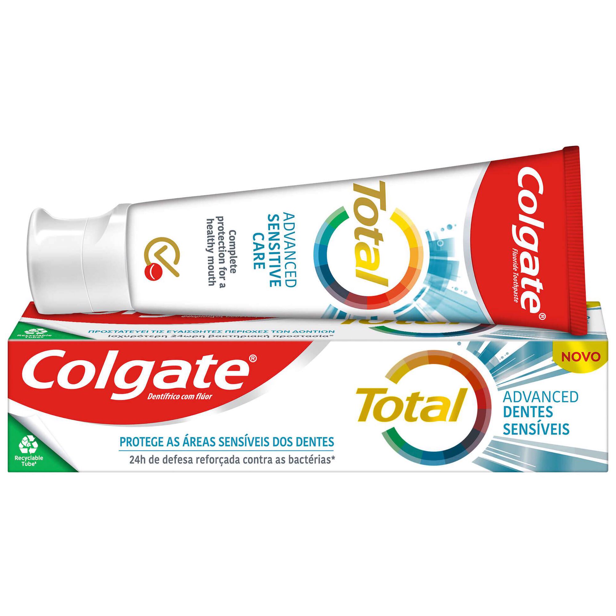 Pasta de Dentes Total Advanced Dentes Sensíveis emb. 75 ml - Colgate ...