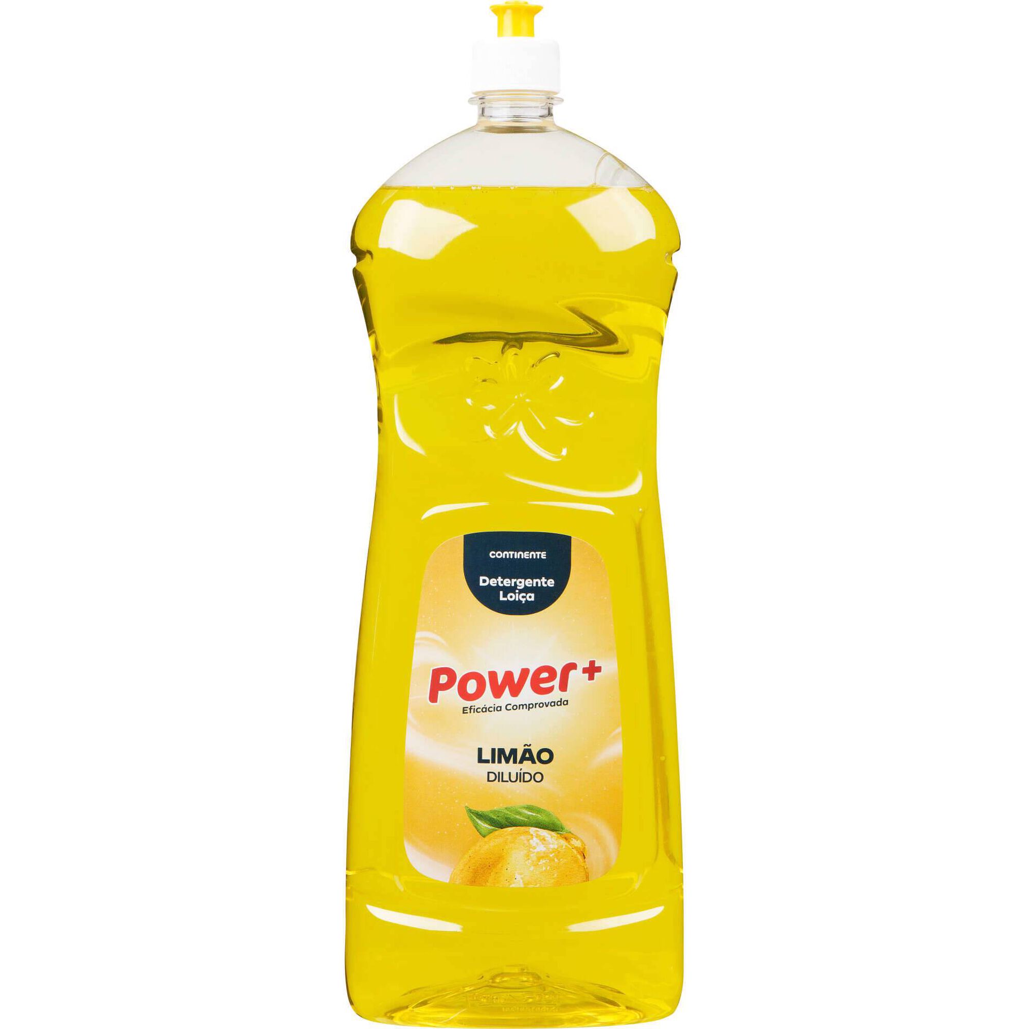 Detergente Manual Loiça Power+ Limão Continente | Continente Online