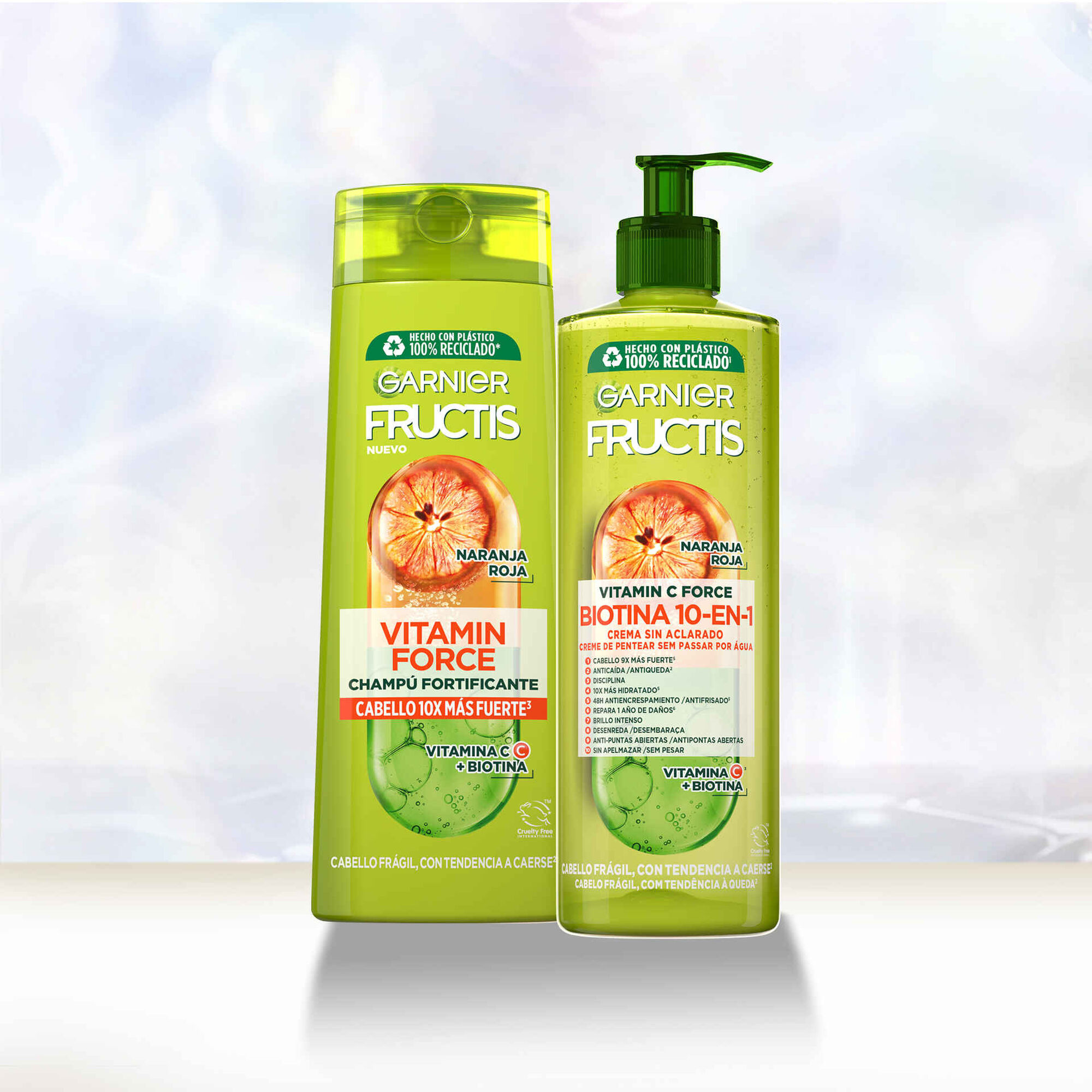 Rotina Cabelo Fructis Vitamin Force
