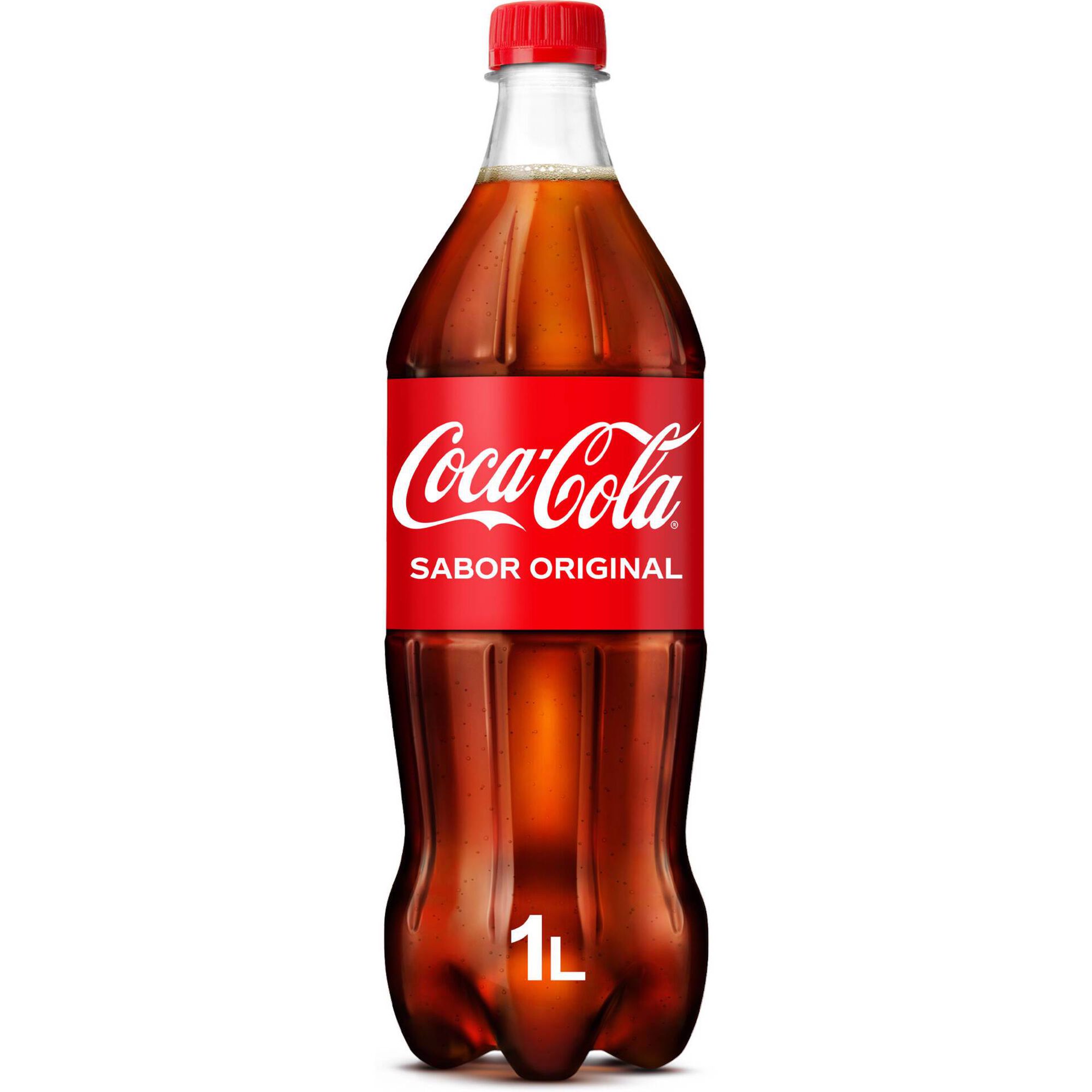 Refrigerante com Gás Cola Coca-Cola - emb. 1 lt | Continente Online