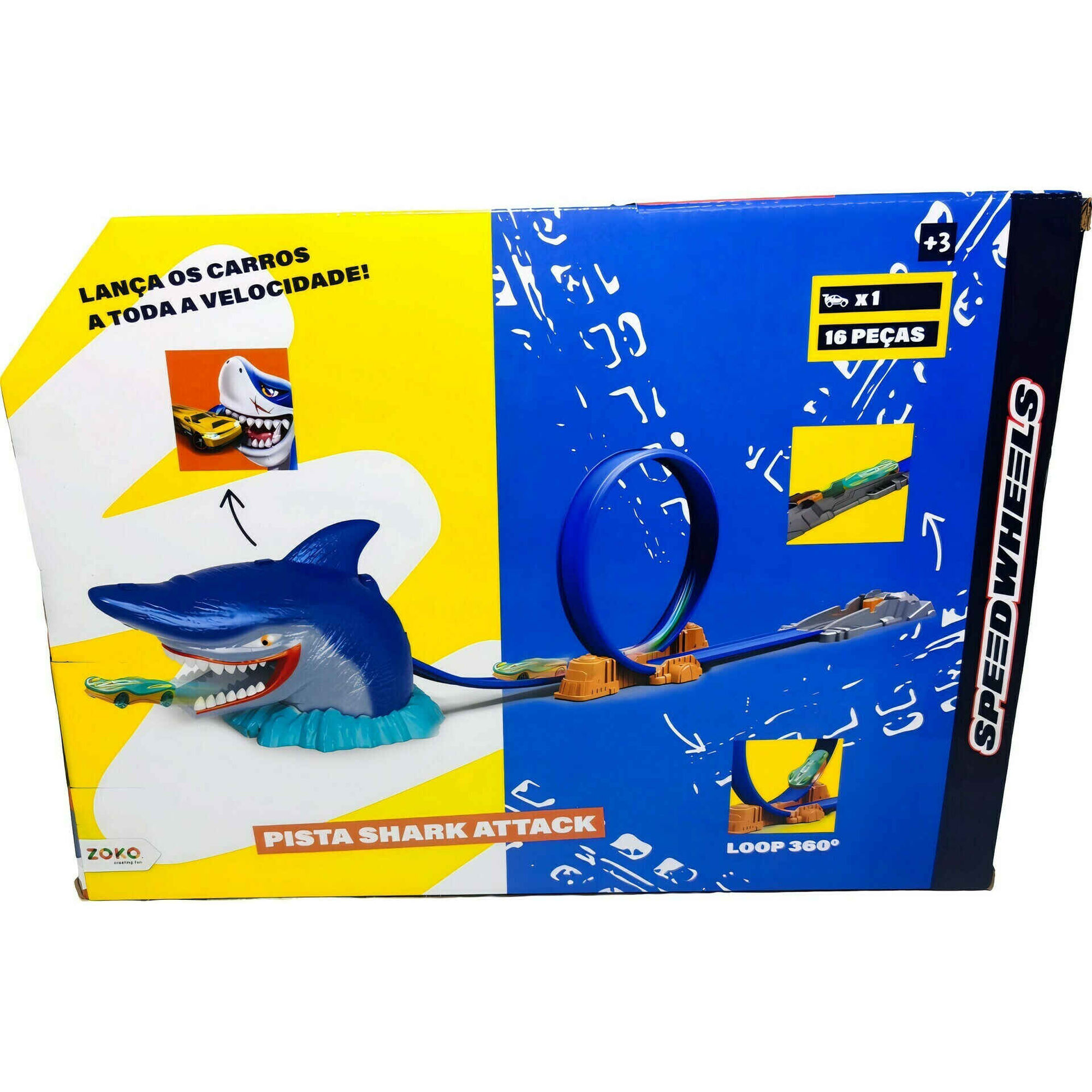 Pista Shark Attack Zoko Speed Wheels | Continente Online