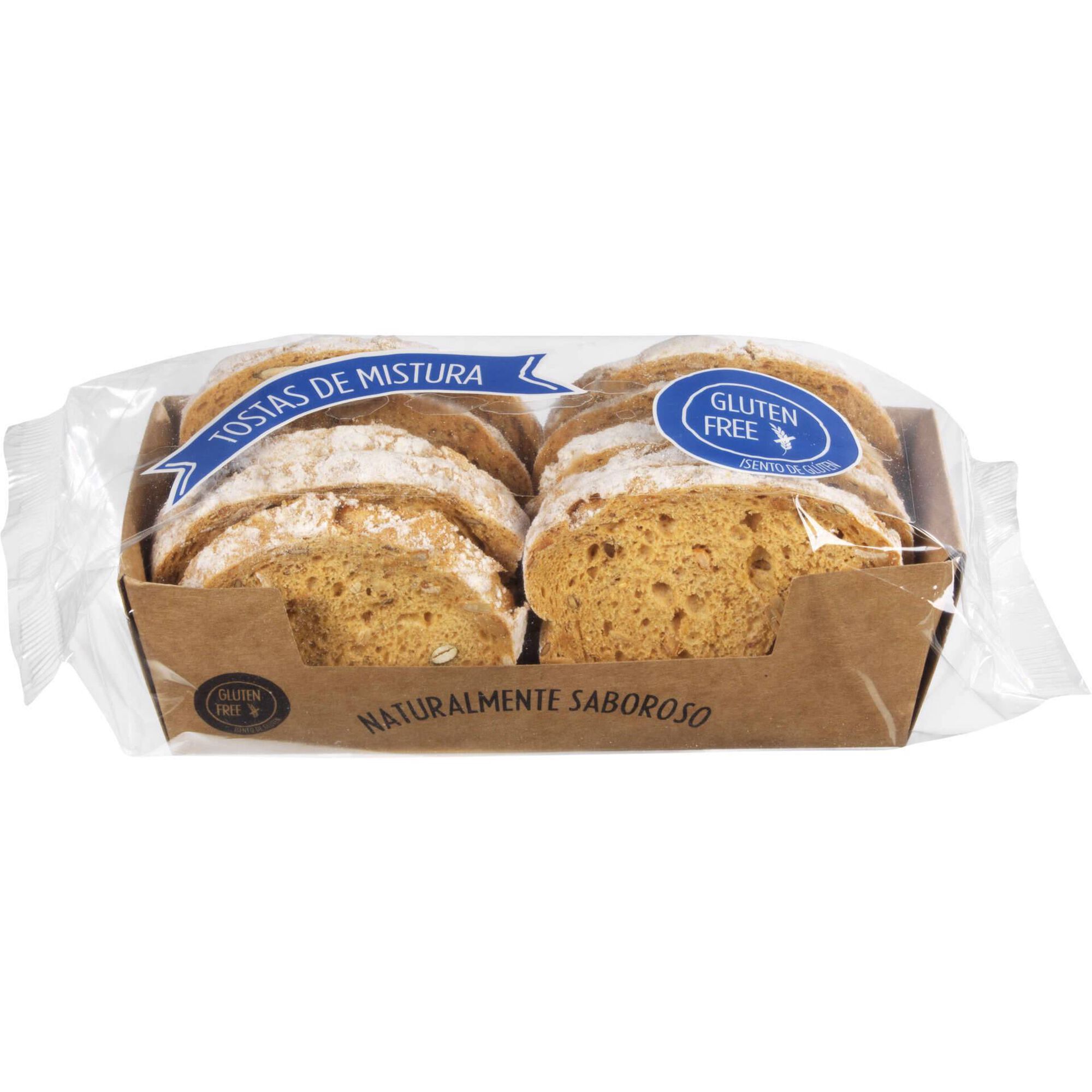 Tostas de Mistura sem Glúten Museu do Pão - emb. 90 gr | Continente Online