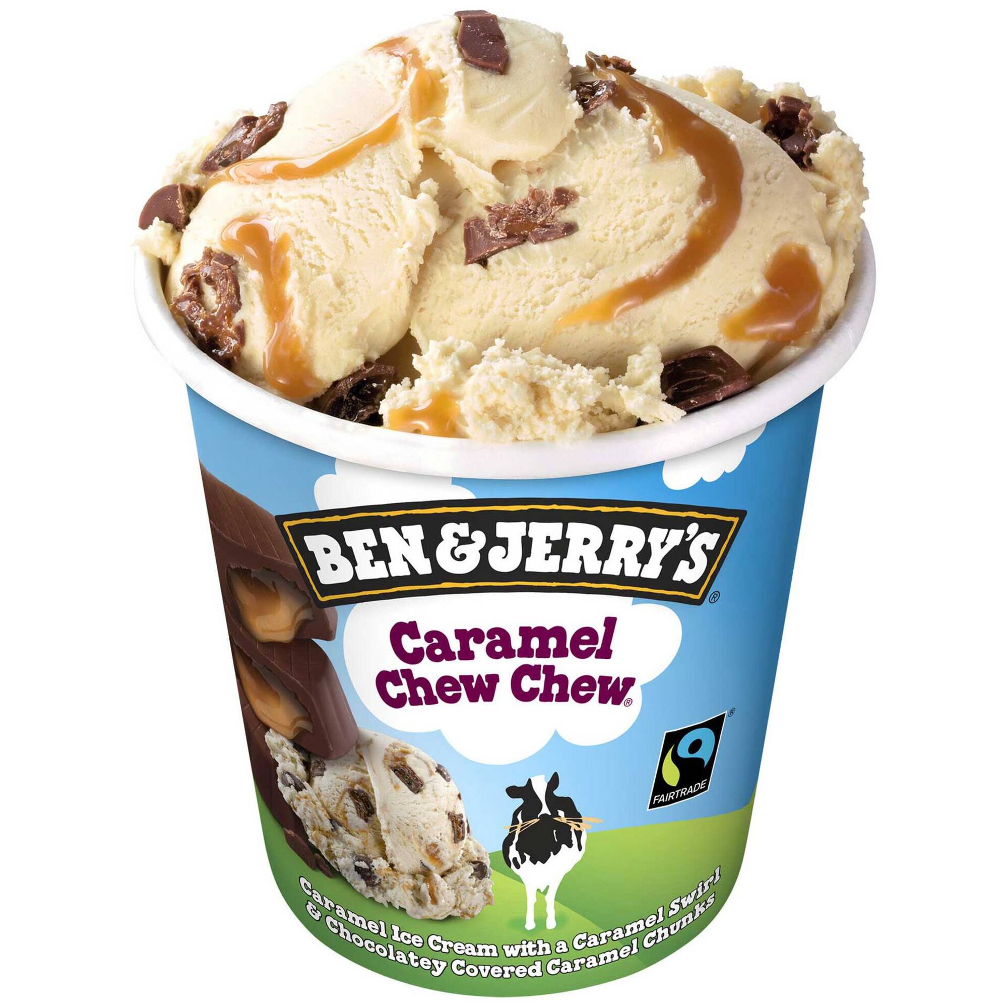 Gelado Caramelo Chew Chew Ben & Jerry's - emb. 465 ml | Continente Online