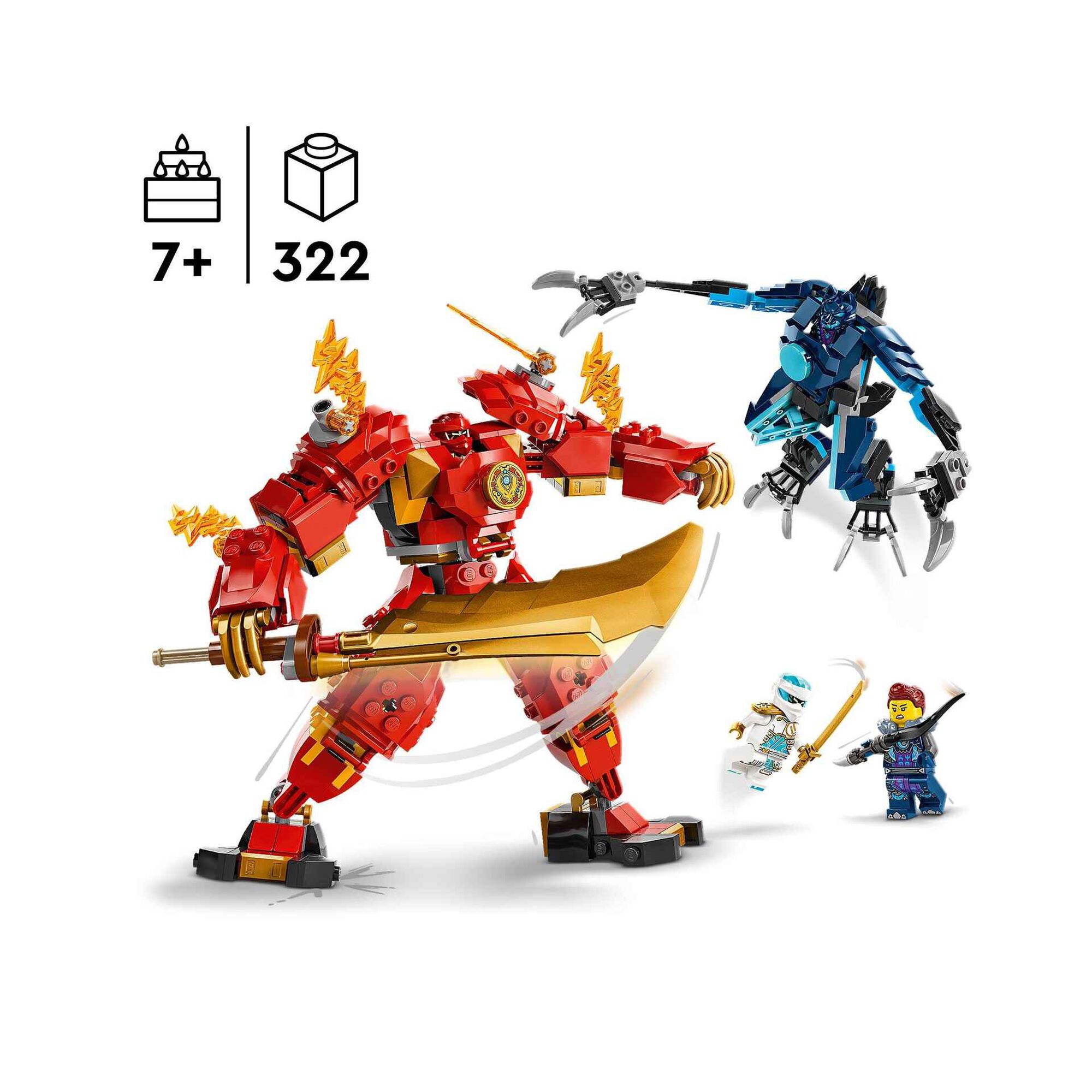 Robô do Fogo Elemental do Kai - 71808 LEGO Ninjago | Continente Online