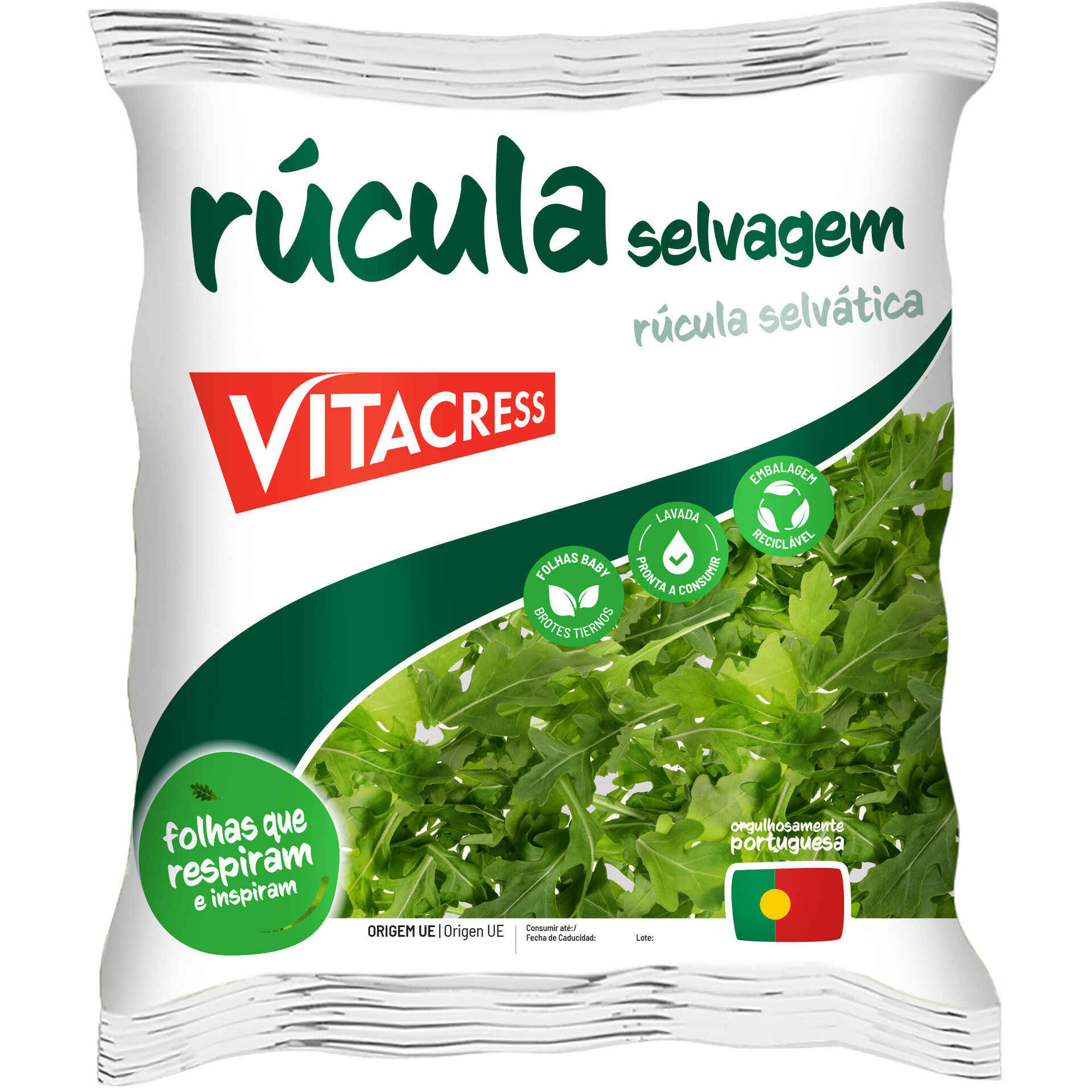 Rúcula Selvagem Vitacress - emb. 75 gr | Continente Online