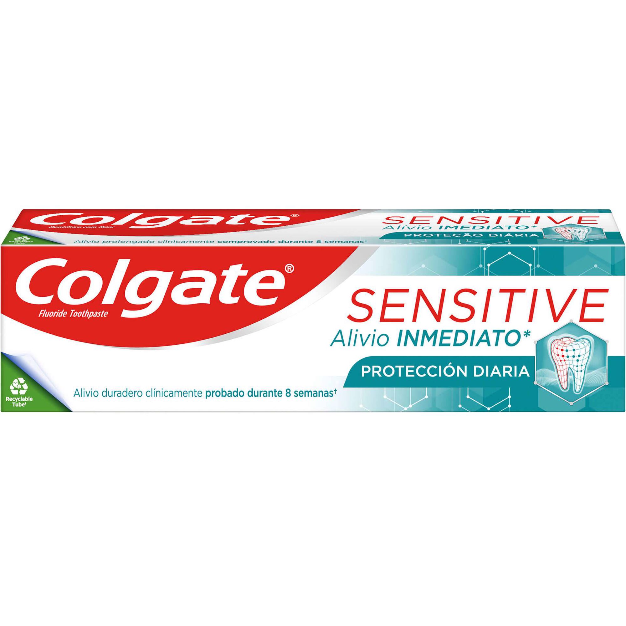 Pasta de Dentes Sensitive Proteção Diária - emb. 75 ml - Colgate ...