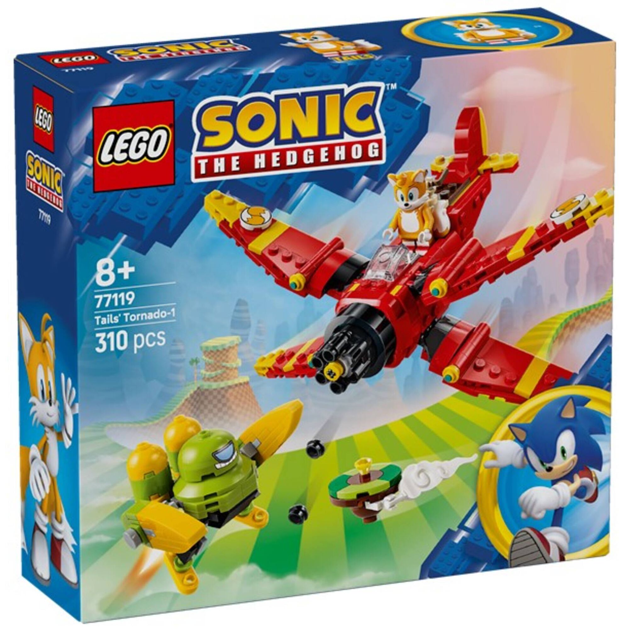 LEGO Sonic The Hedgehog - Tornado-1 do Tails - 77119 | Continente Online