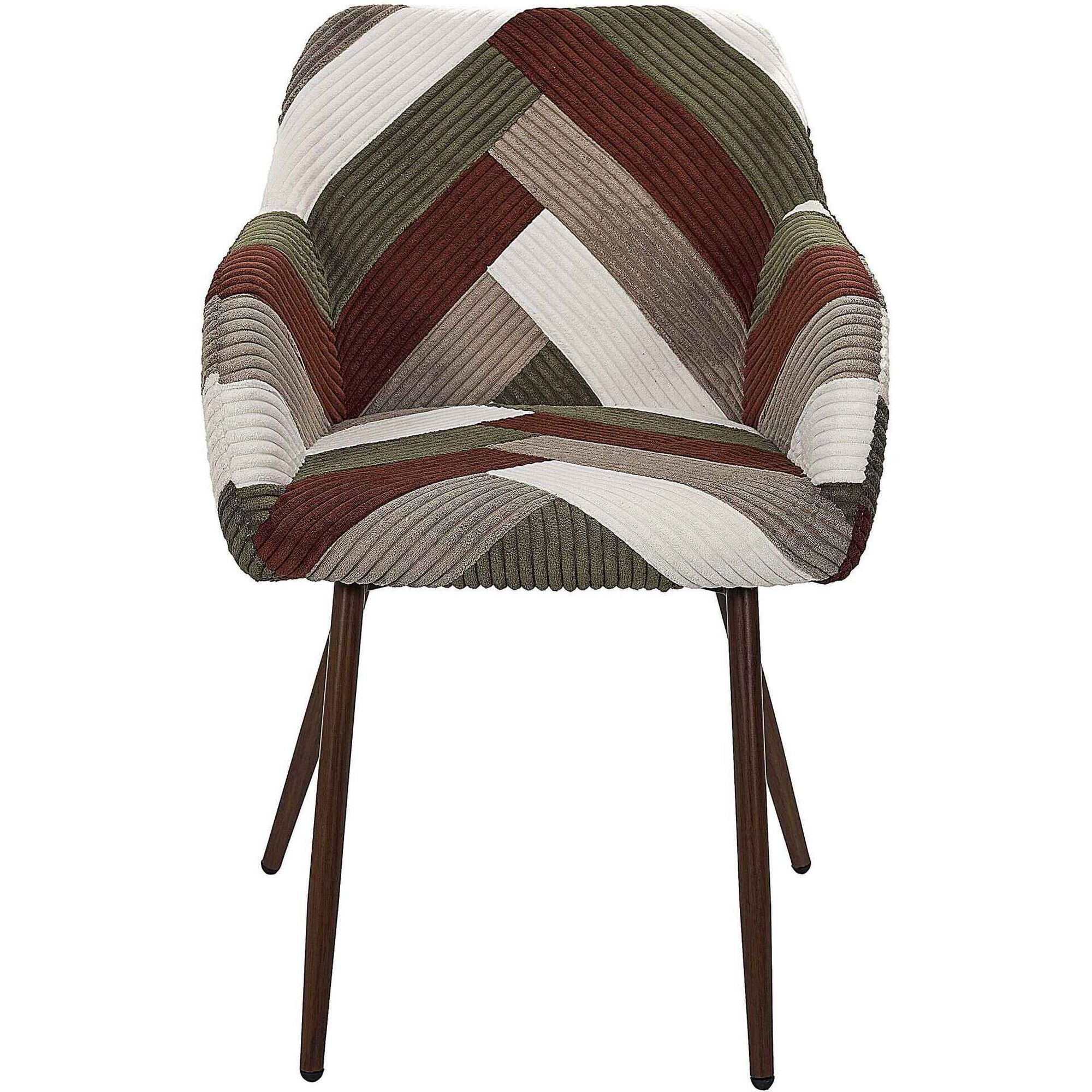 Conjunto de 2 Poltronas Estofadas Patchwork Scott - 2 un | Continente ...