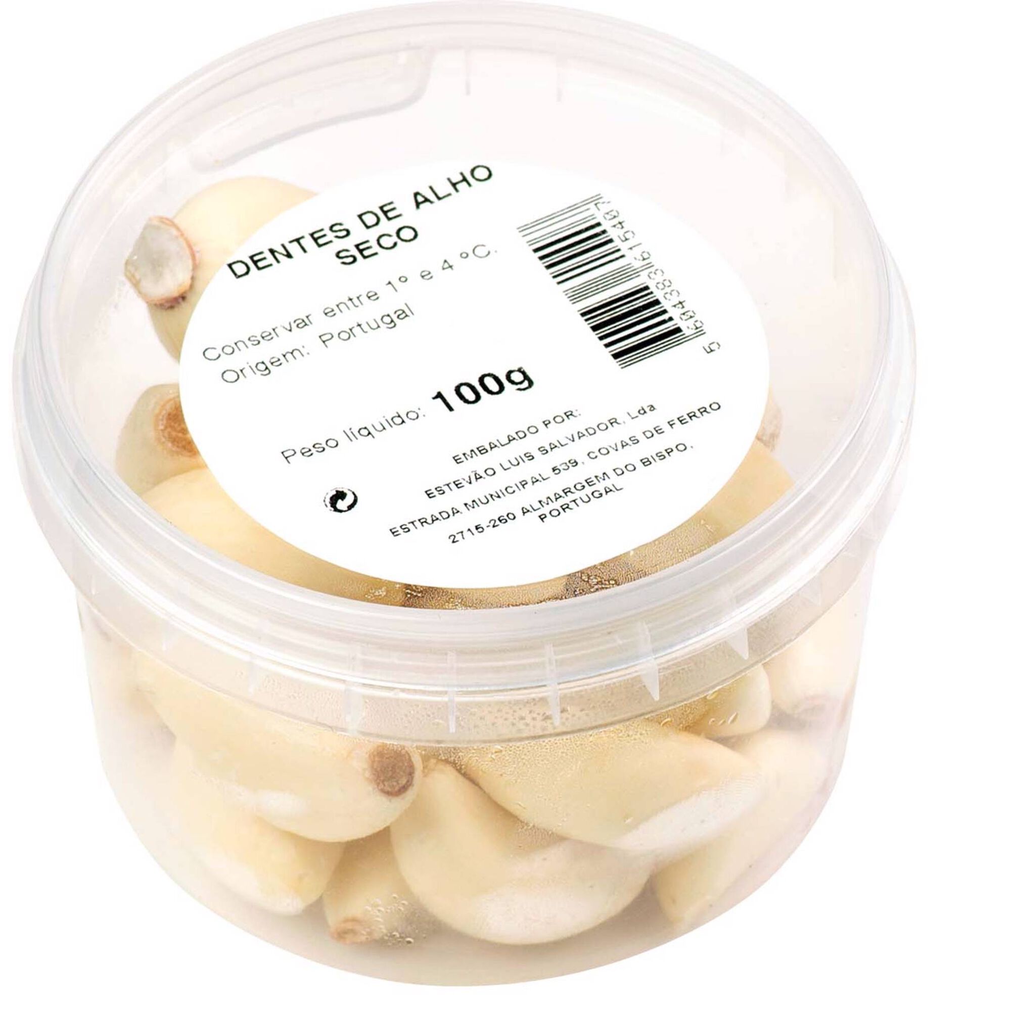 Alho Seco Descascado ELS - emb. 100 gr | Continente Online