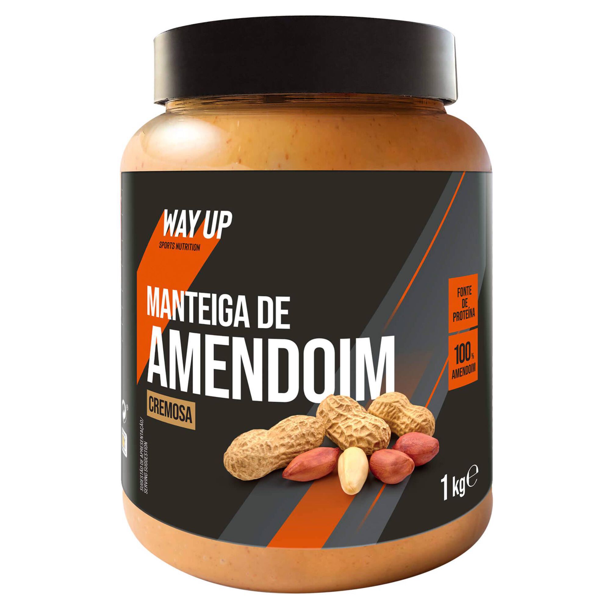 Manteiga de Amendoim Cremosa - emb. 1 kg - Way Up | Continente Online