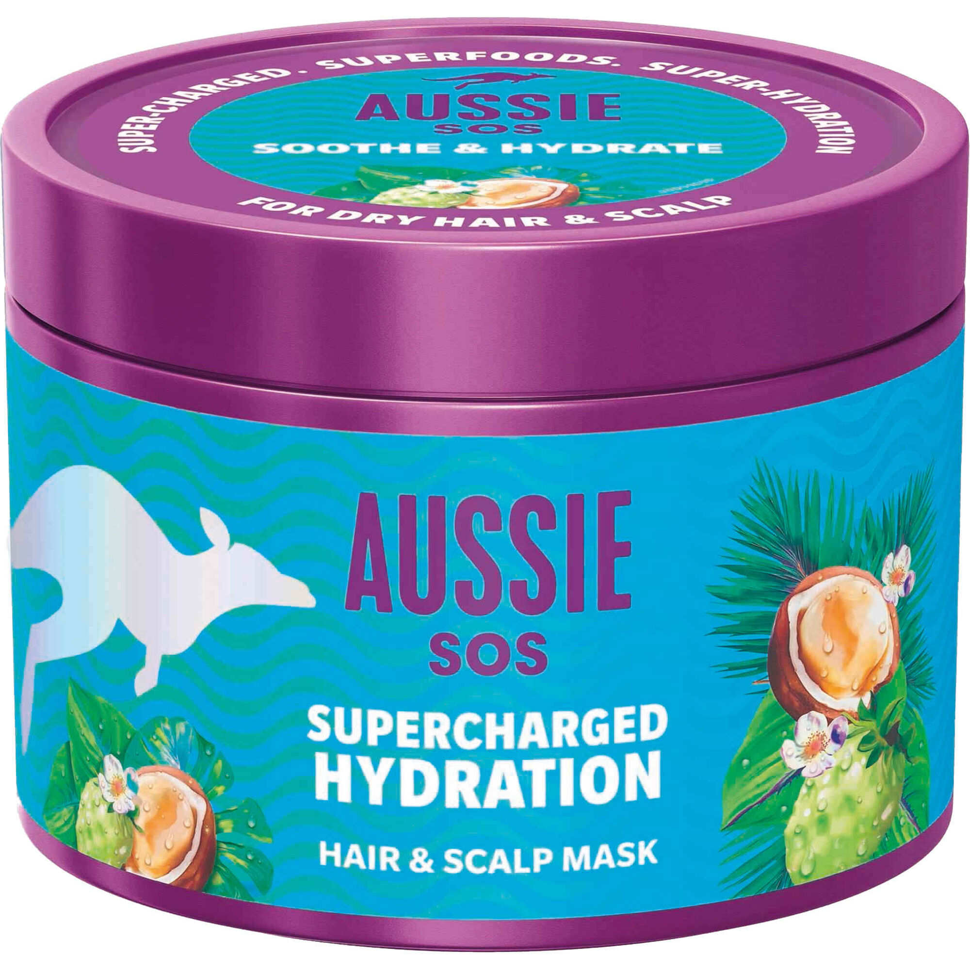 Máscara Cabelo SOS Soothe & Hydrate Aussie - emb. 500 ml | Continente ...
