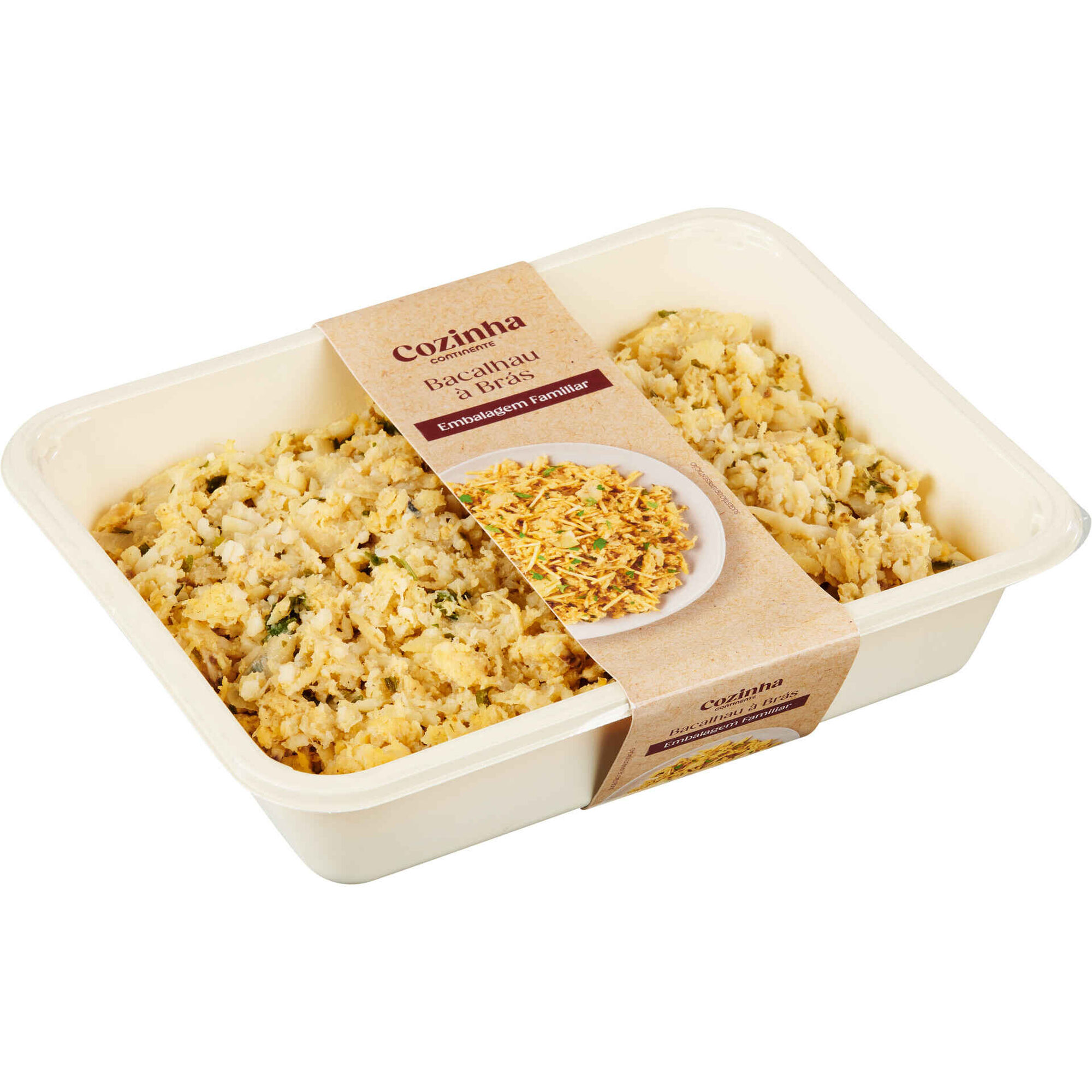 Bacalhau à Brás Cozinha Continente - emb. 700 gr | Continente Online