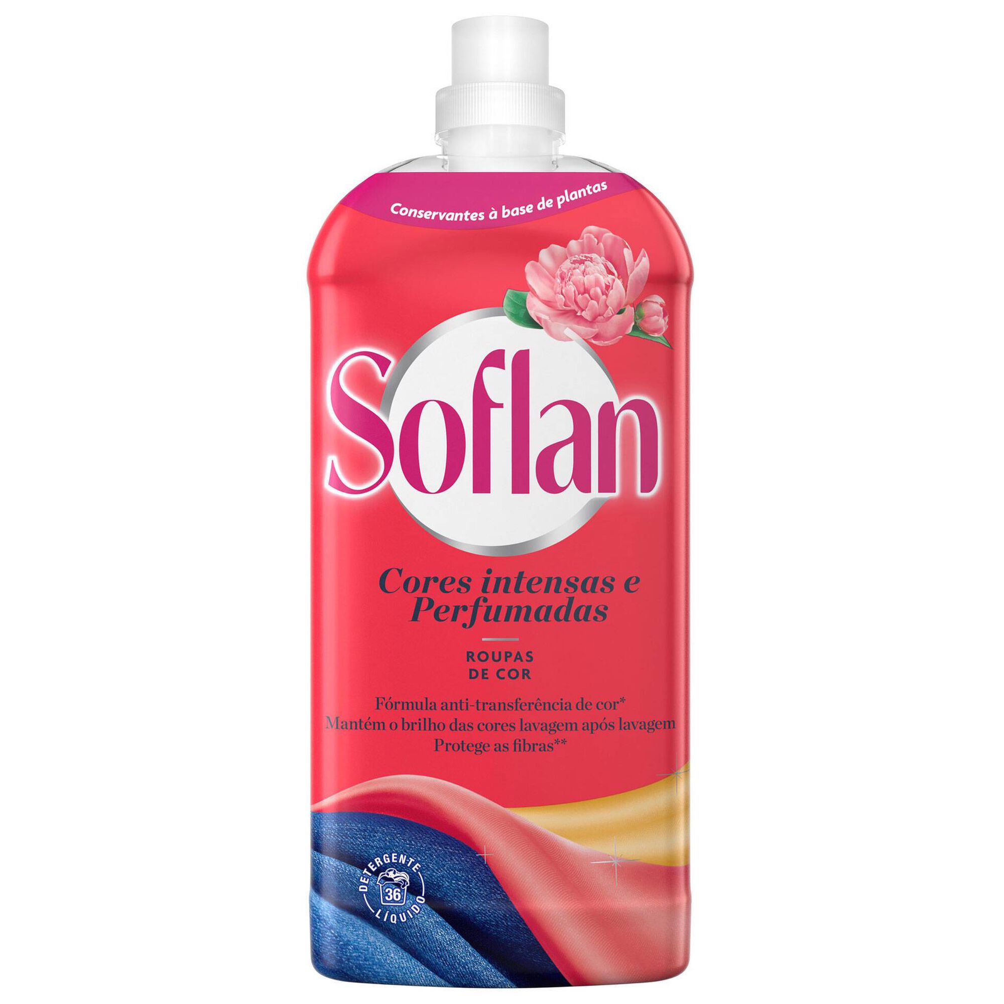 Detergente Máquina Roupa Líquido Cores