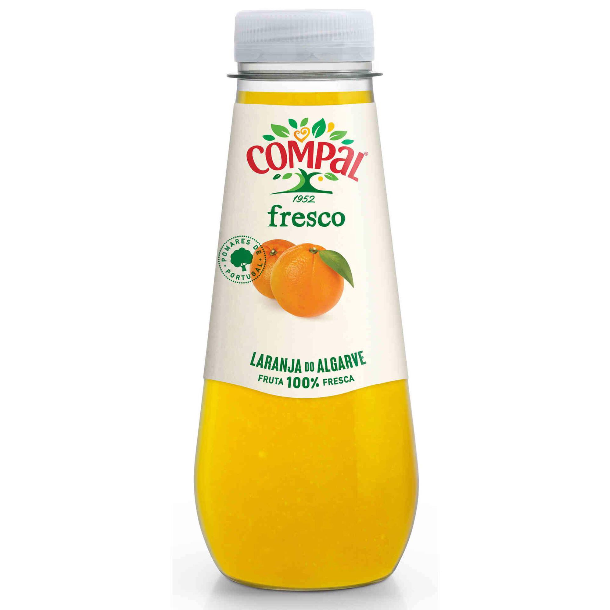 Sumo Laranja do Algarve Compal Fresco - emb. 25 cl | Continente Online