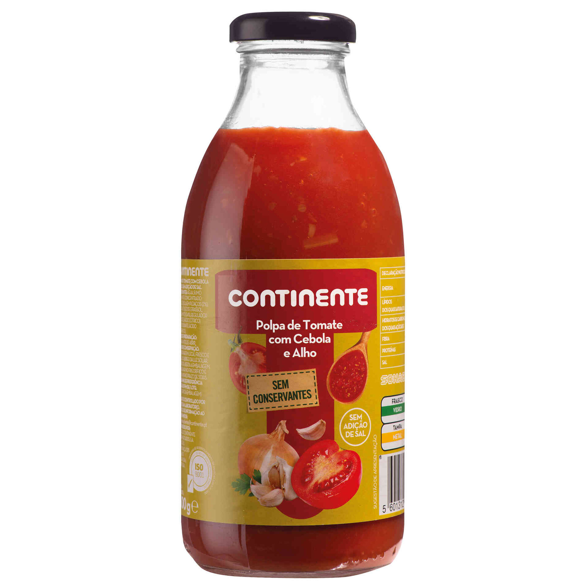 Polpa de Tomate com Cebola e Alho - emb. 500 gr - Continente ...