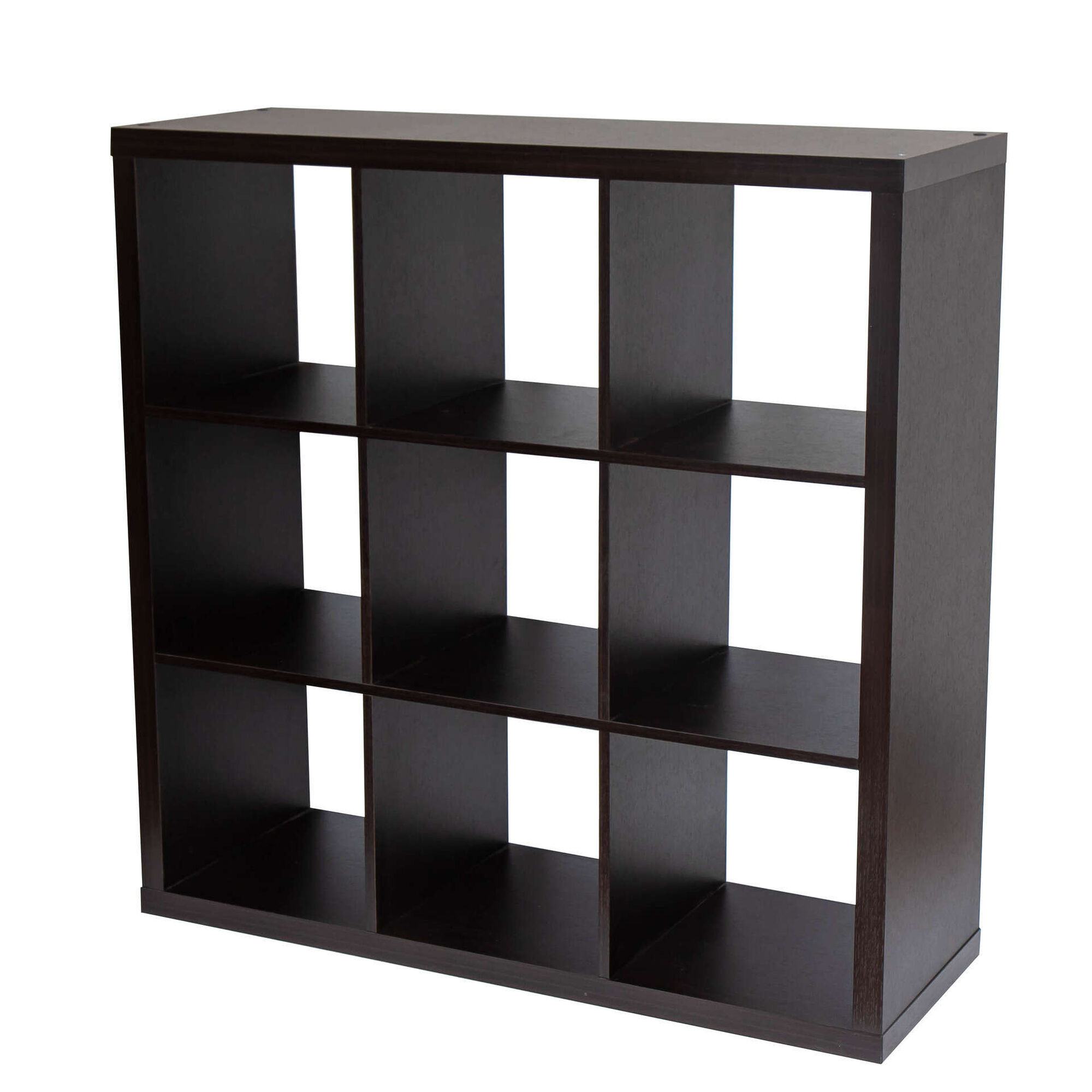 Estante 3x3 Cubos 111x39x111cm Preta 1 un - Kasa | Continente