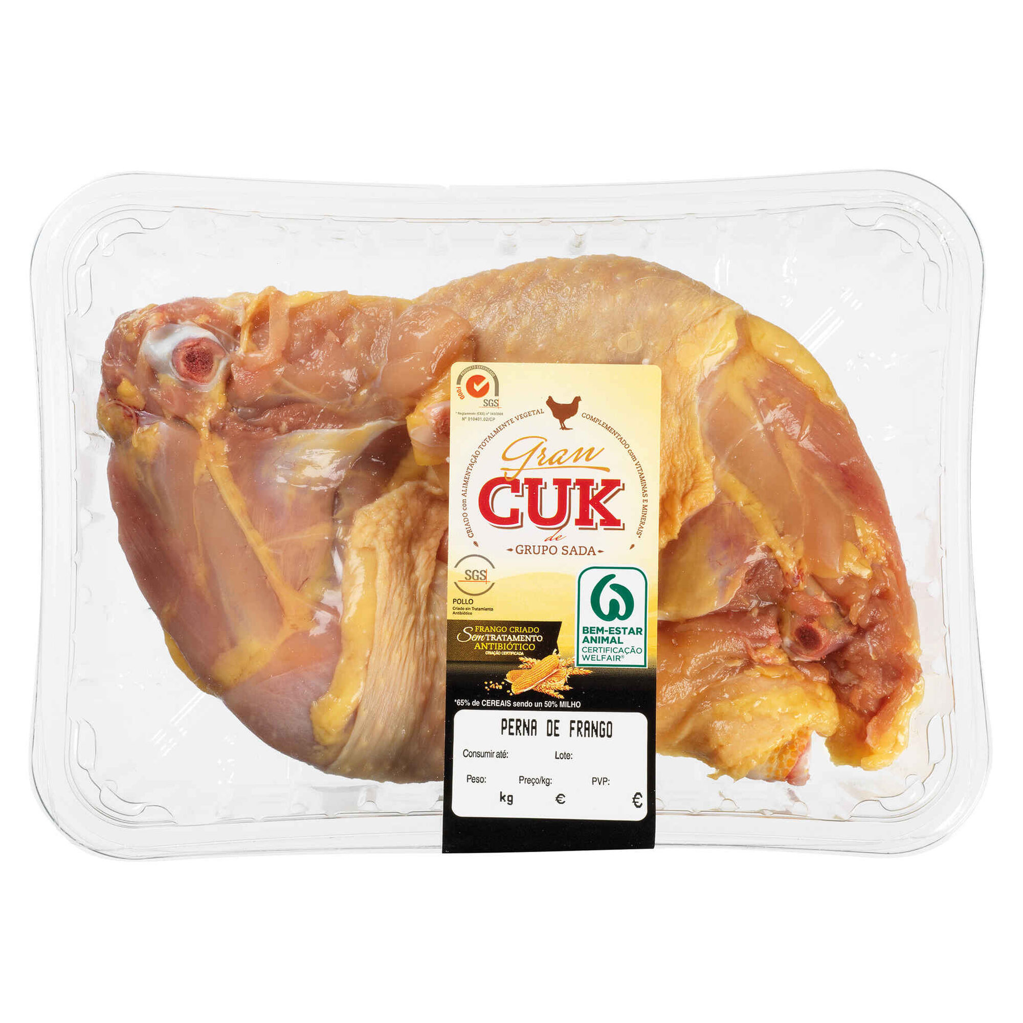 Perna de Frango do Campo Sada - emb. 600 gr (aprox.) | Continente Online