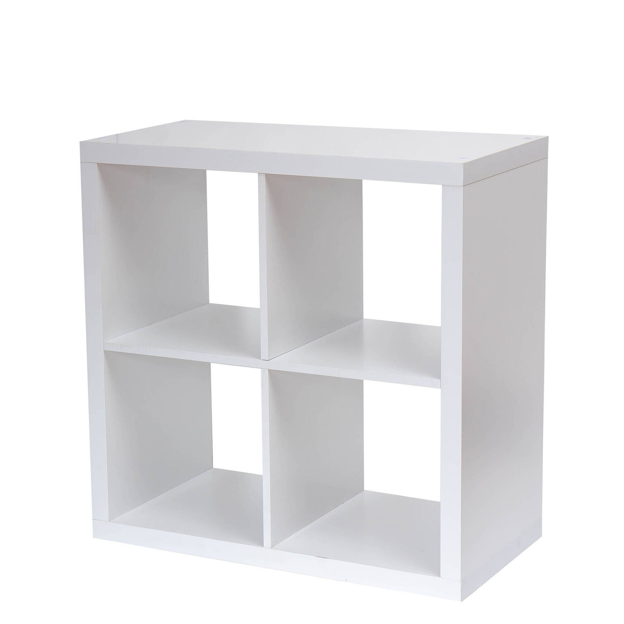 Estante 2x2 Cubos 76x39x76cm Branca Kasa - 1 un | Continente Online