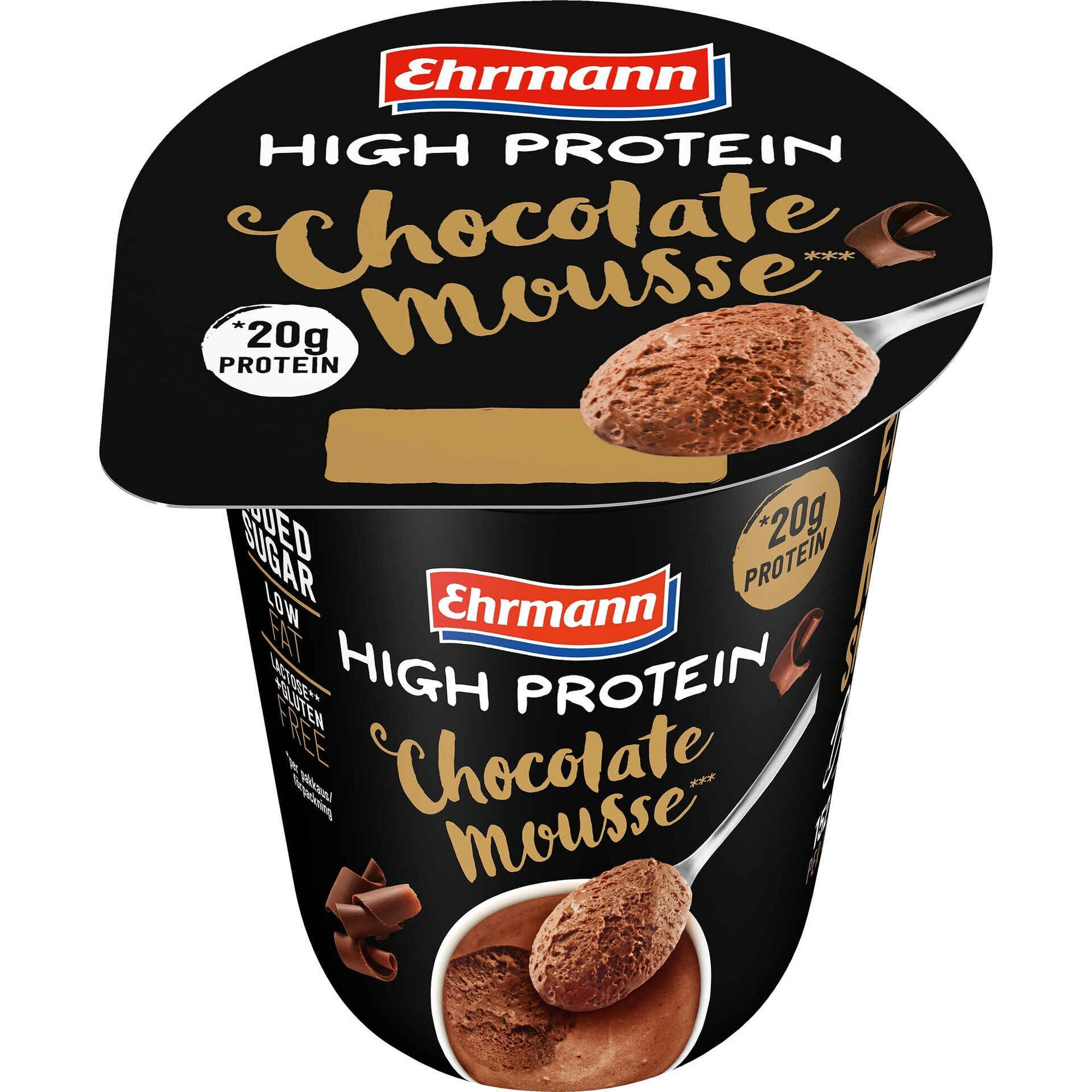 Mousse Proteína Chocolate Ehrmann - emb. 200 gr | Continente Online
