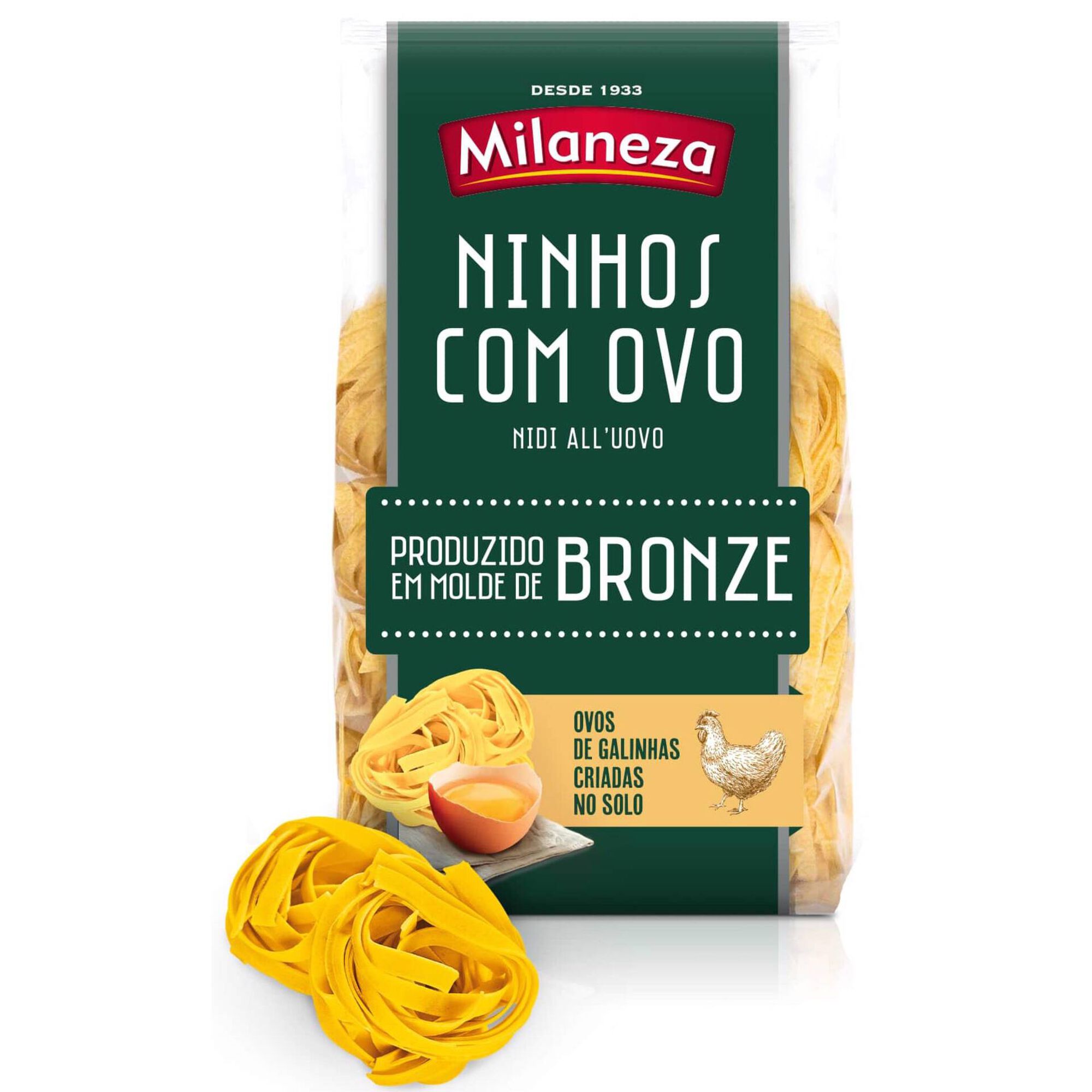 Massa Tagliatelle Ninhos com Ovo - emb. 500 gr - Milaneza | Continente ...