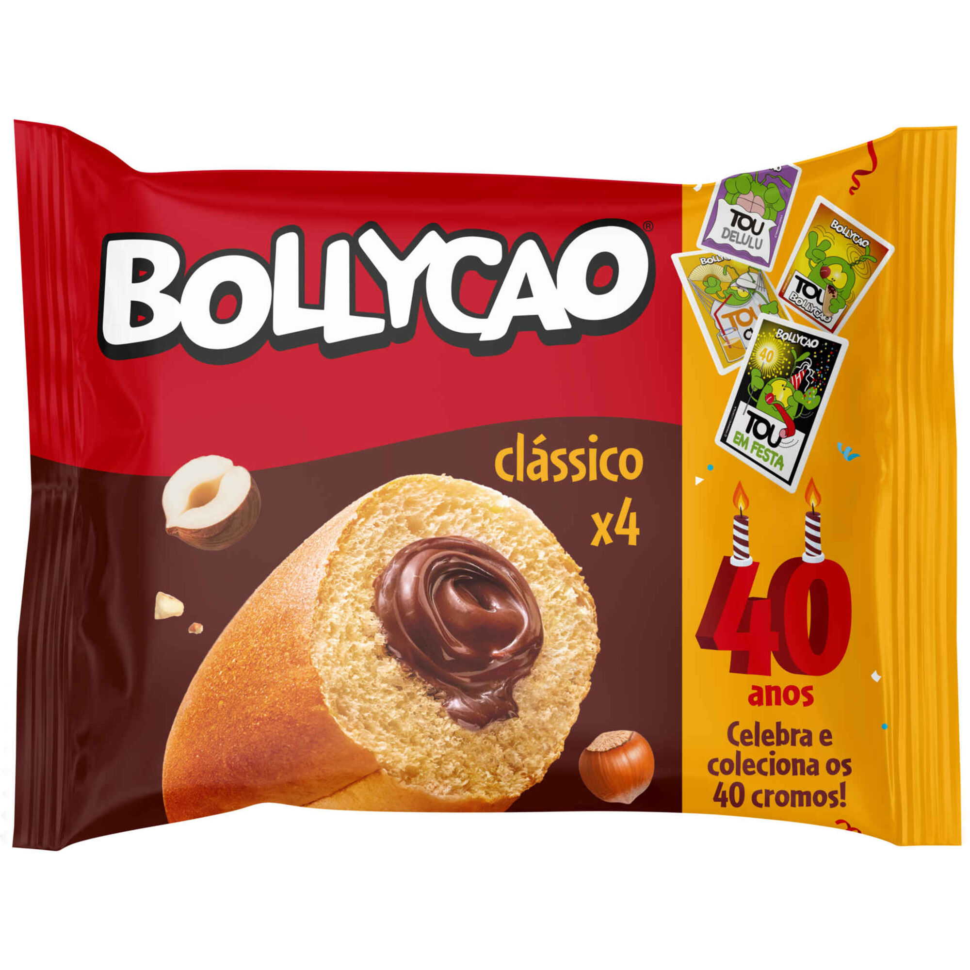 Bolo com Recheio de Chocolate Bollycao | Continente Online