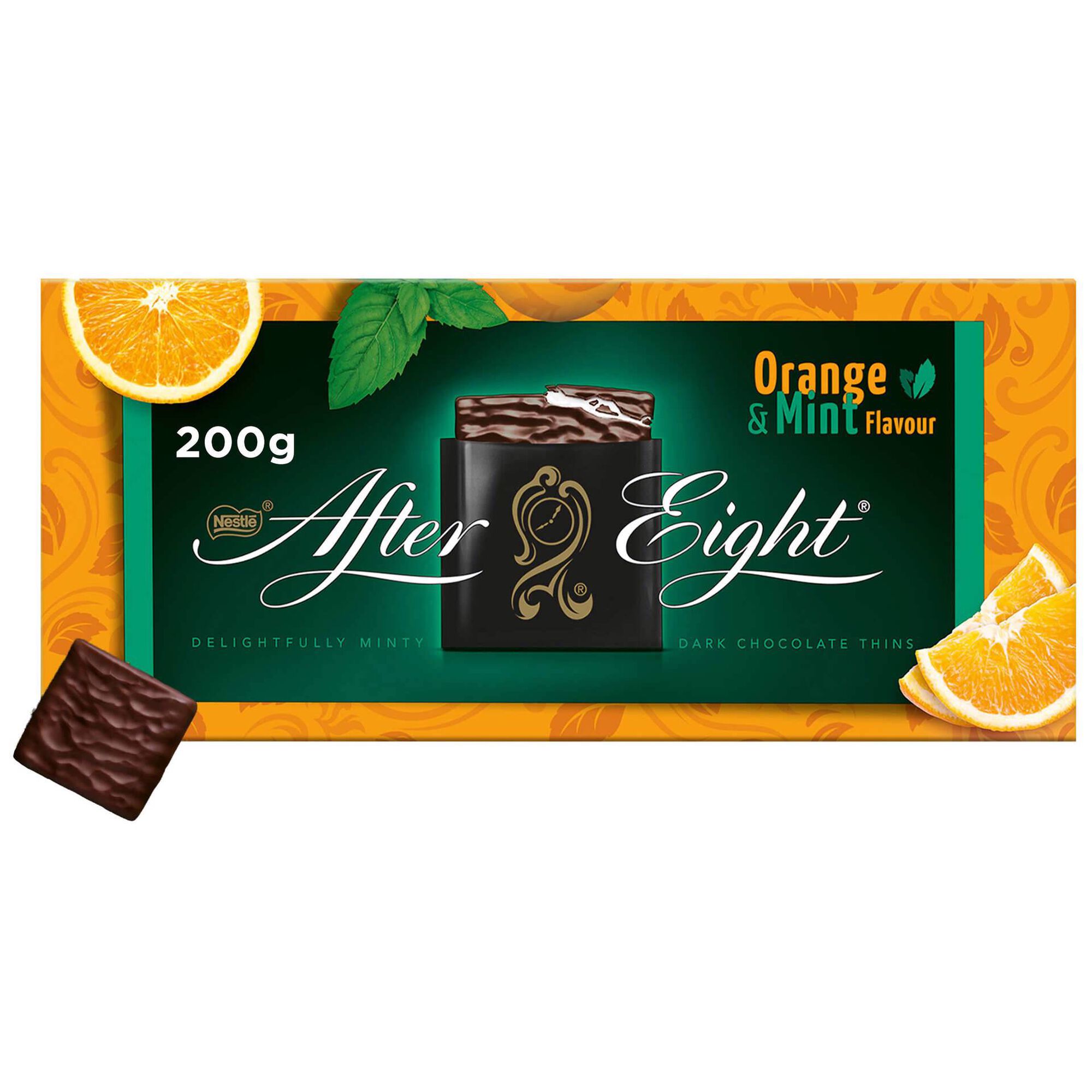 Bombons de Chocolate Negro com Menta e Laranja After Eight - emb. 200 ...
