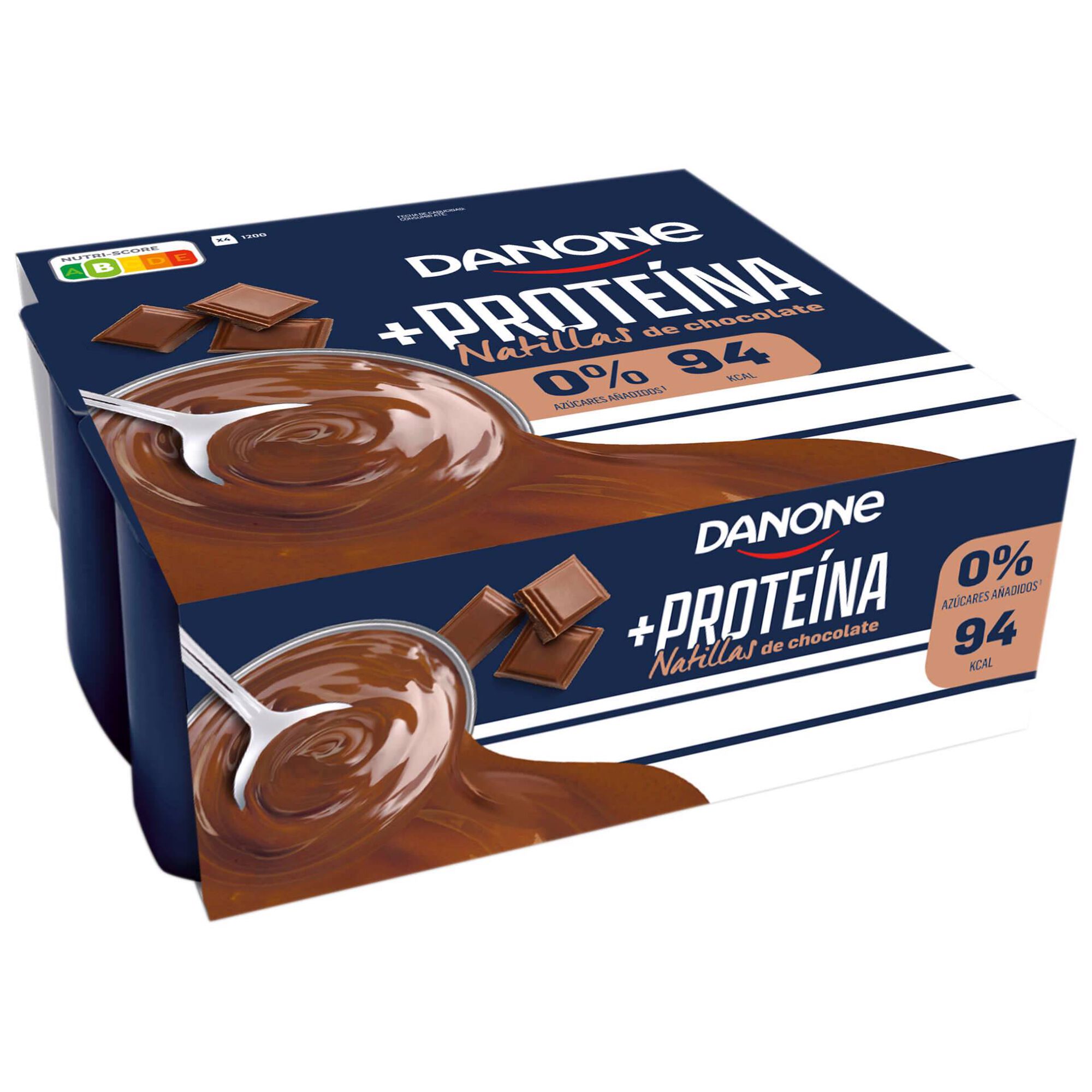Pudim Proteico Chocolate Danone - emb. 480 gr (4 un) | Continente Online