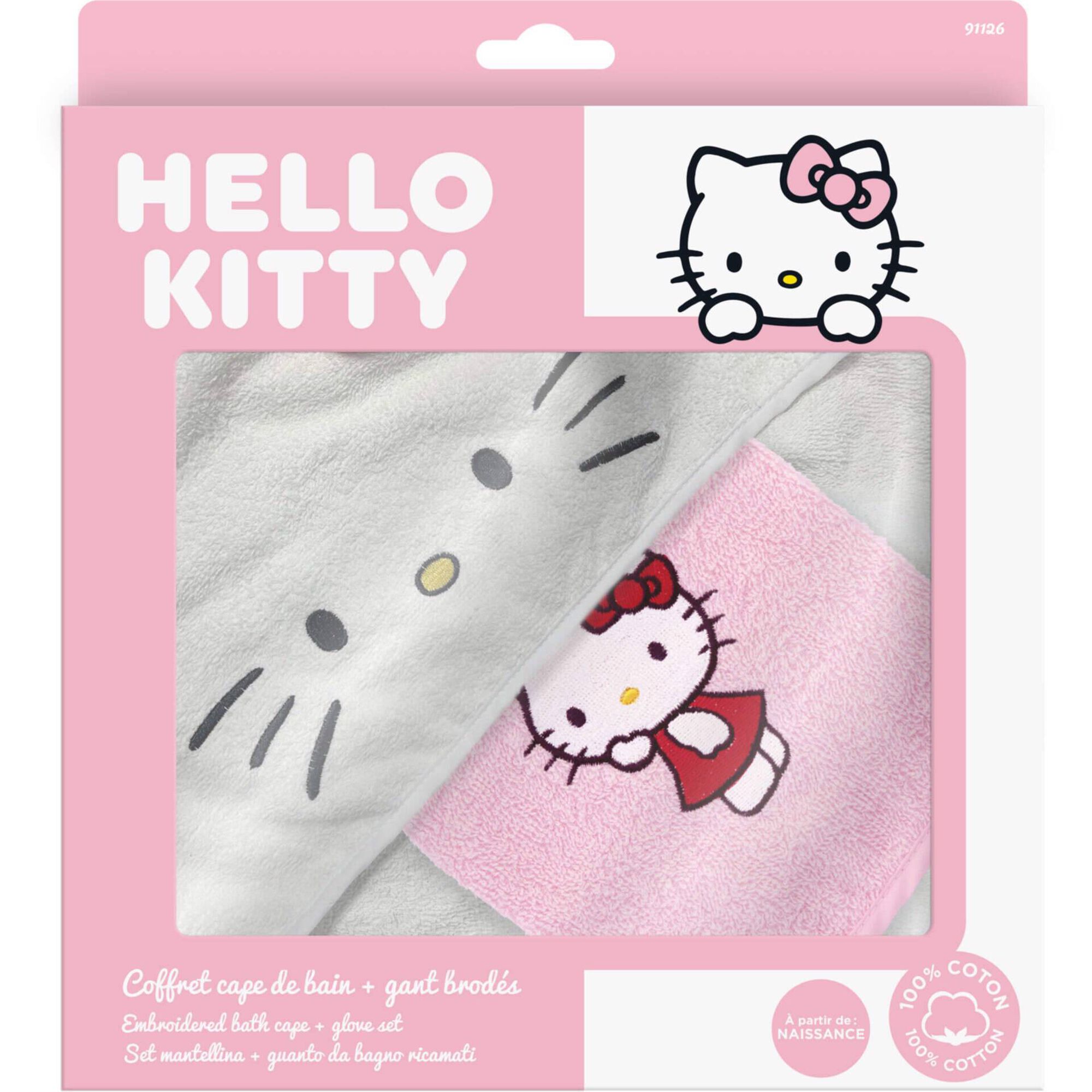 Conjunto de Banho Hello Kitty Abc | Continente Online