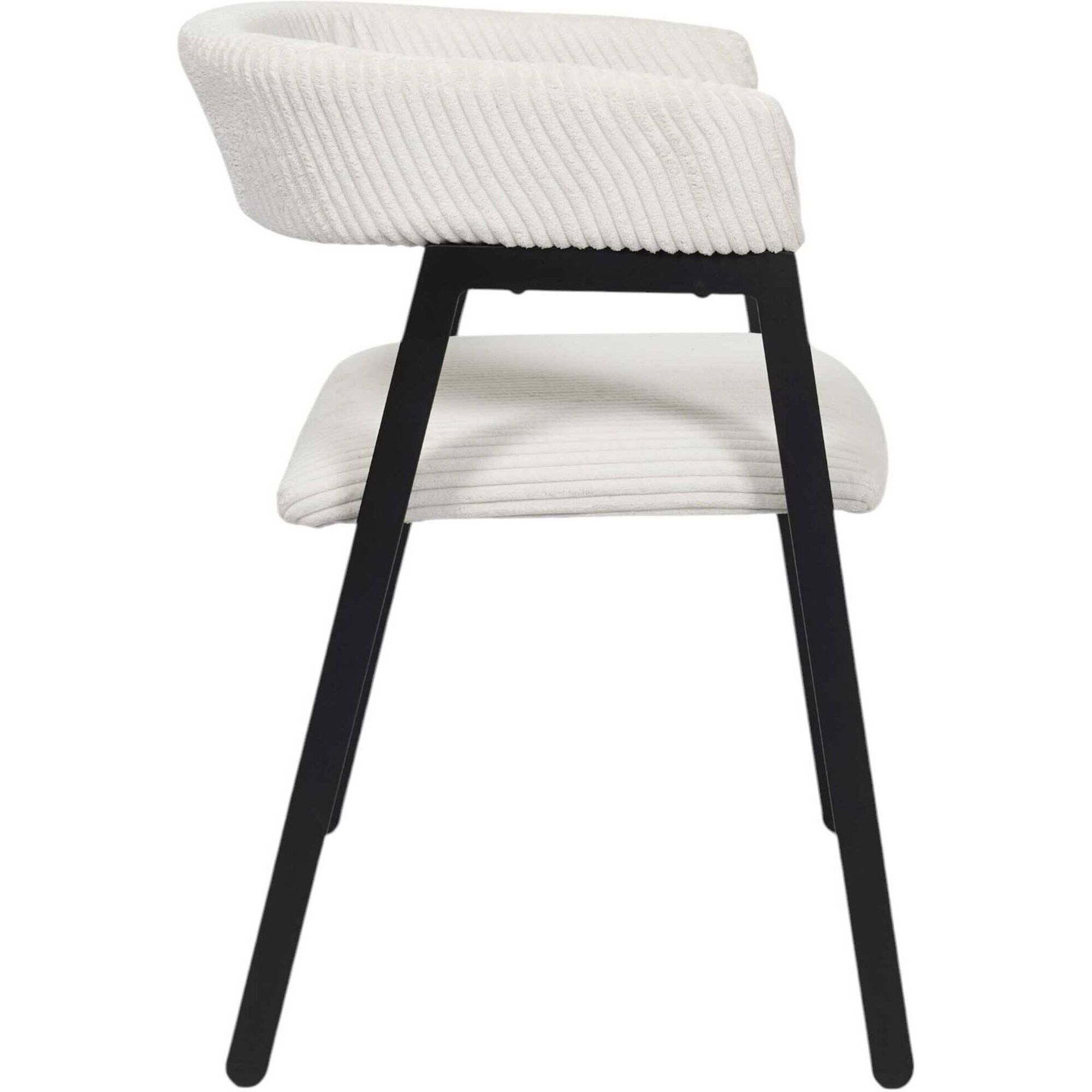 Conjunto de 2 Poltronas Estofadas Bege Scott - 2 un | Continente Online