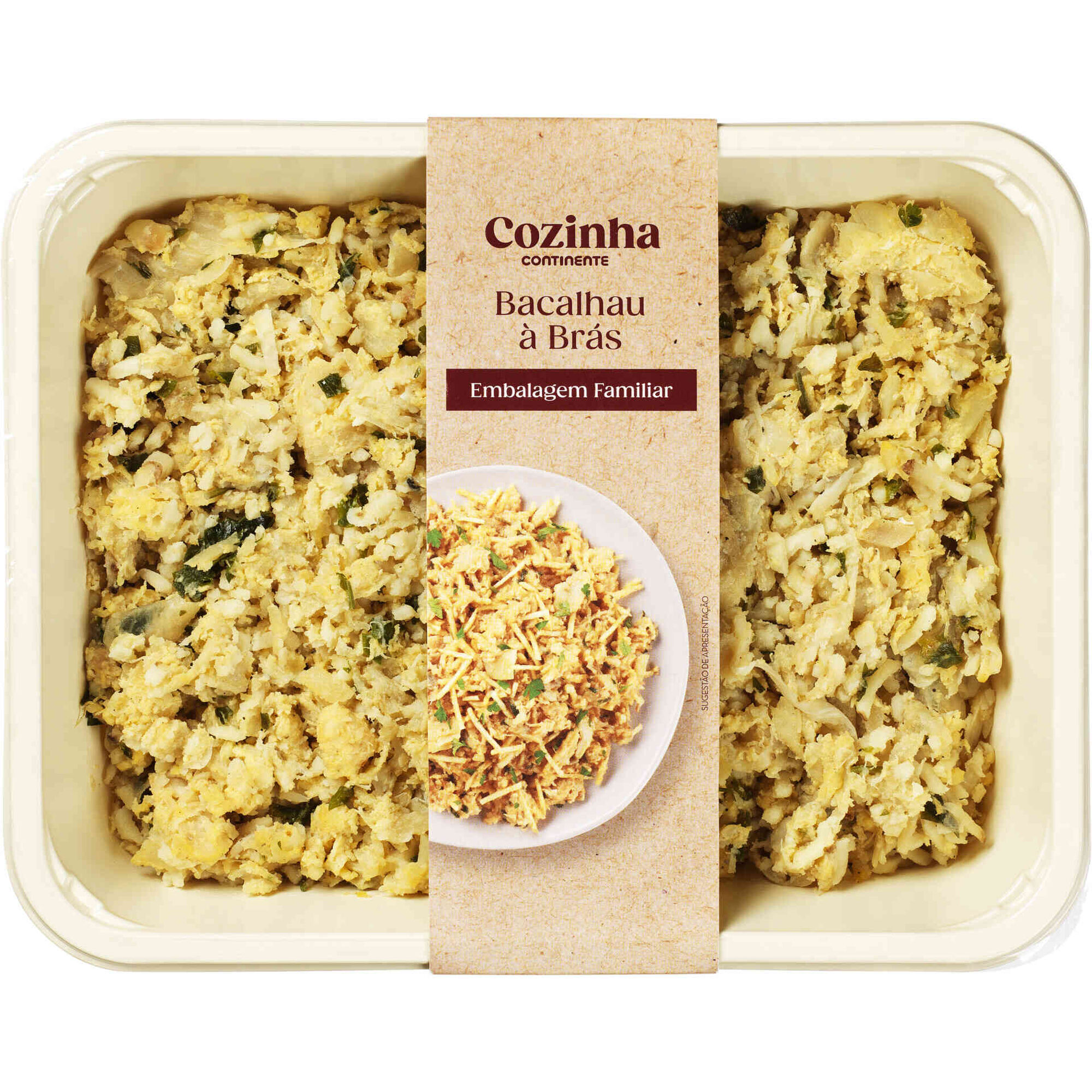 Bacalhau à Brás Cozinha Continente - emb. 700 gr | Continente Online