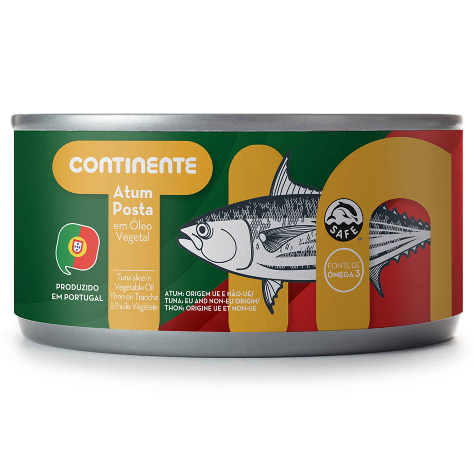 Atum Posta em Óleo - emb. 385 gr (peso escorrido 250 gr) - Continente ...